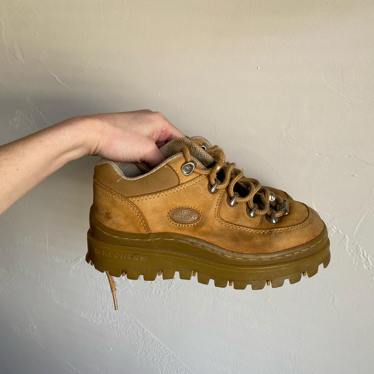 vintage platform skechers jammers women’s size 5 - Depop