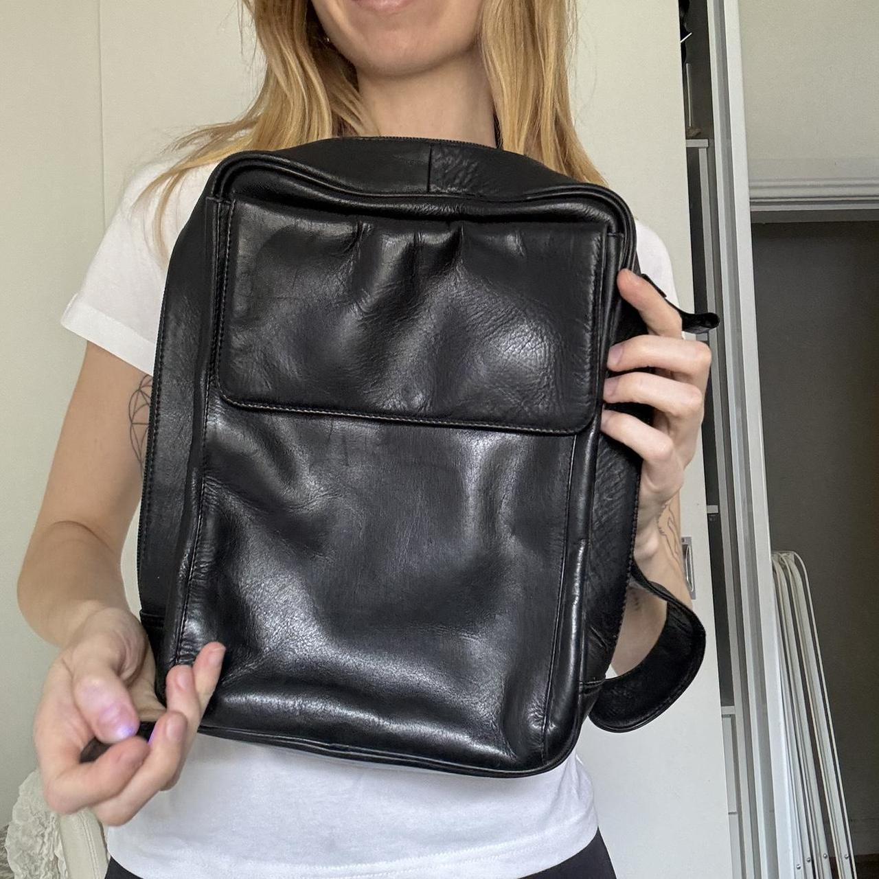 Country Road cross body back pack leather made in... - Depop