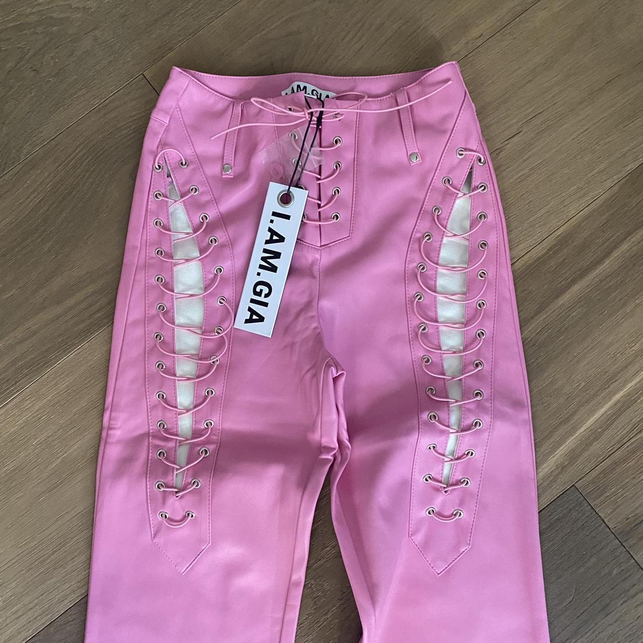 Iamgia Pink Xenia Pants New With Tags Size Depop