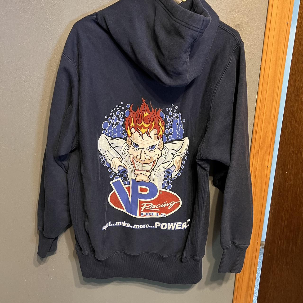 size medium vp racing fuels hoodie in good... - Depop
