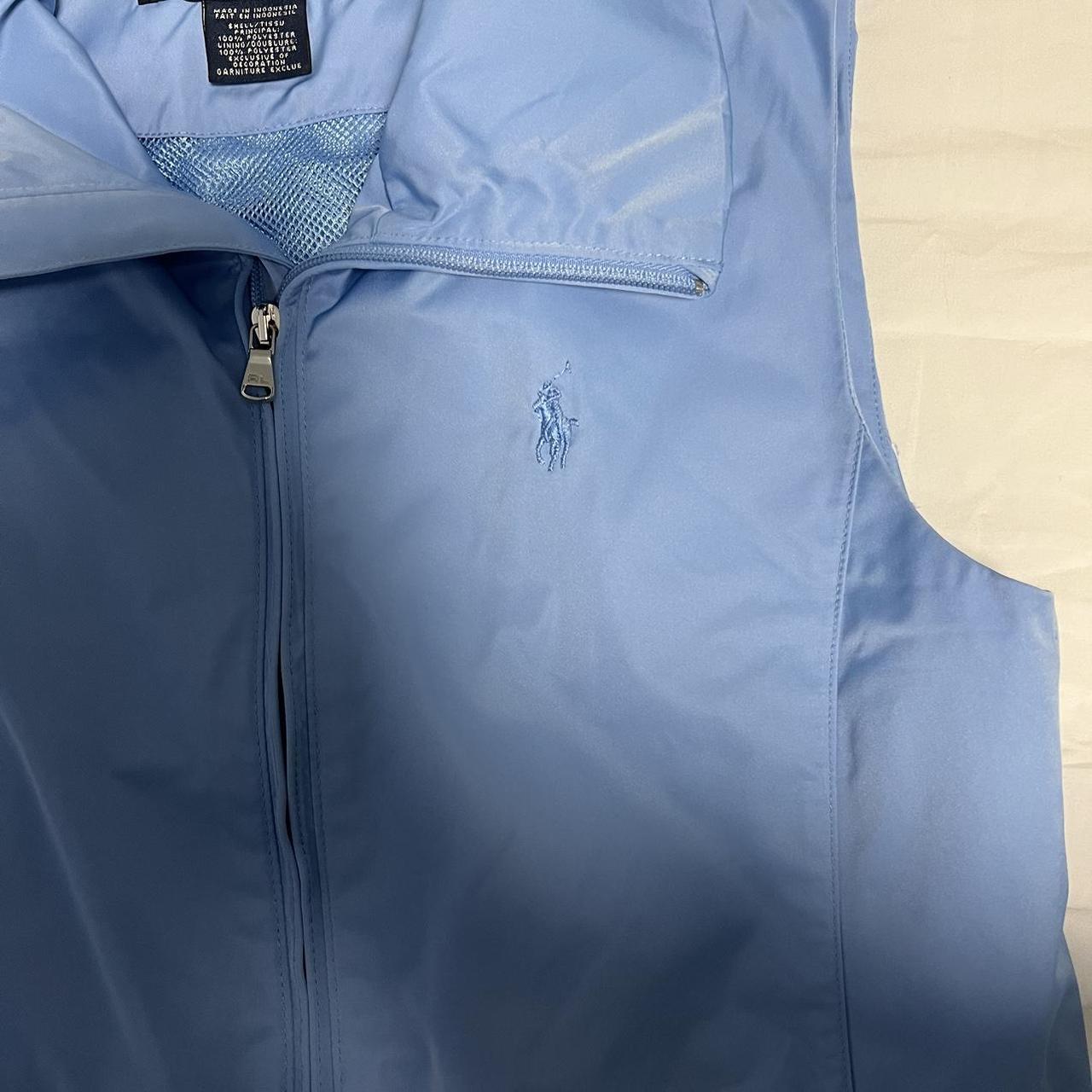 Women’s Ralph Lauren Golf Baby Blue Zip Up... - Depop