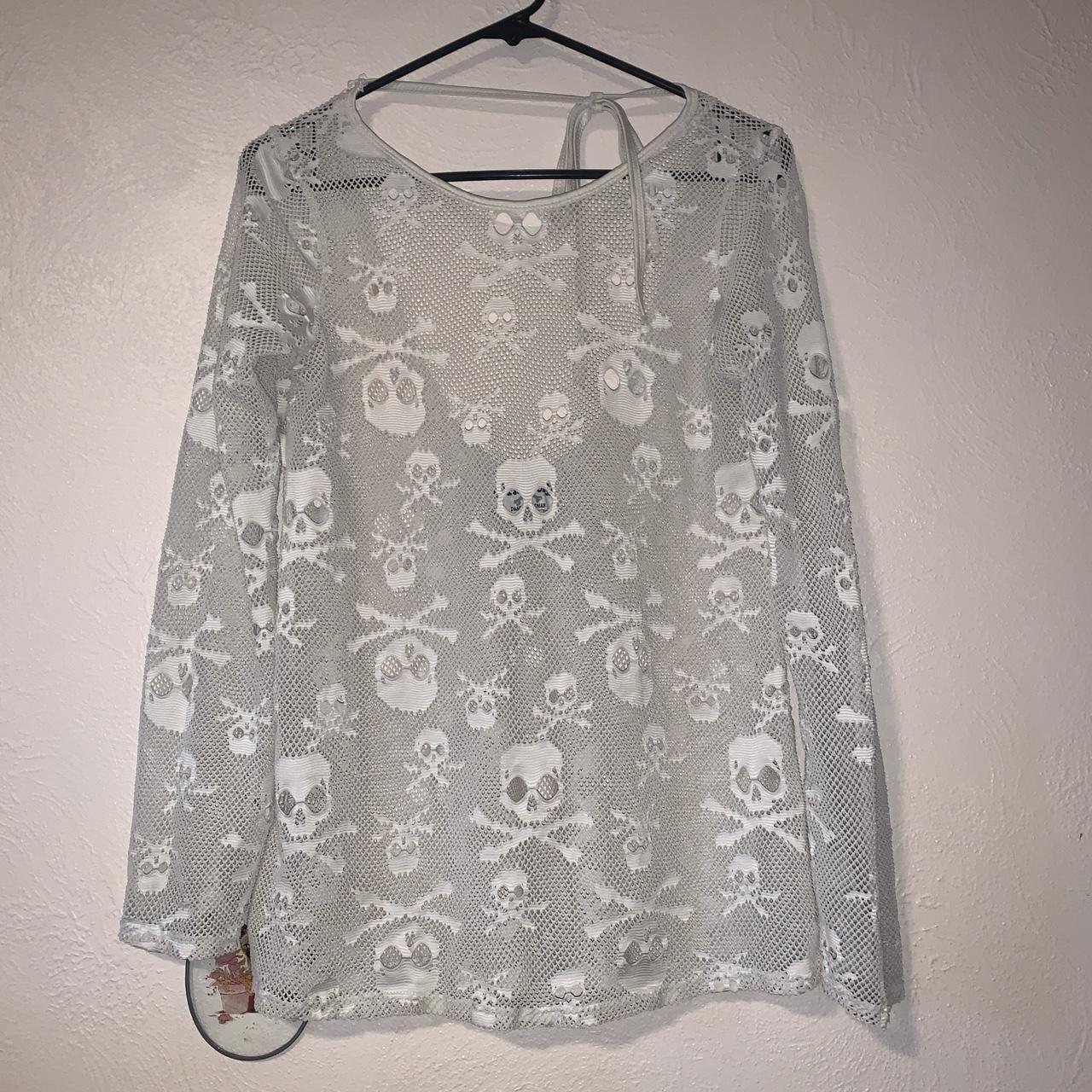 Tripp NYC Women's White Blouse | Depop