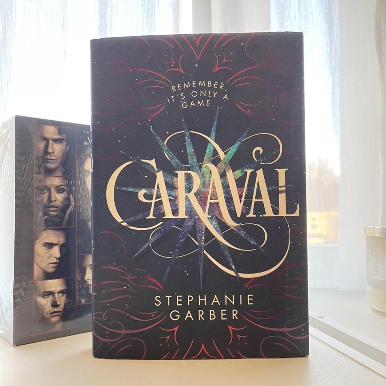 🧸 caraval by stephanie garber -hardback edition with... - Depop