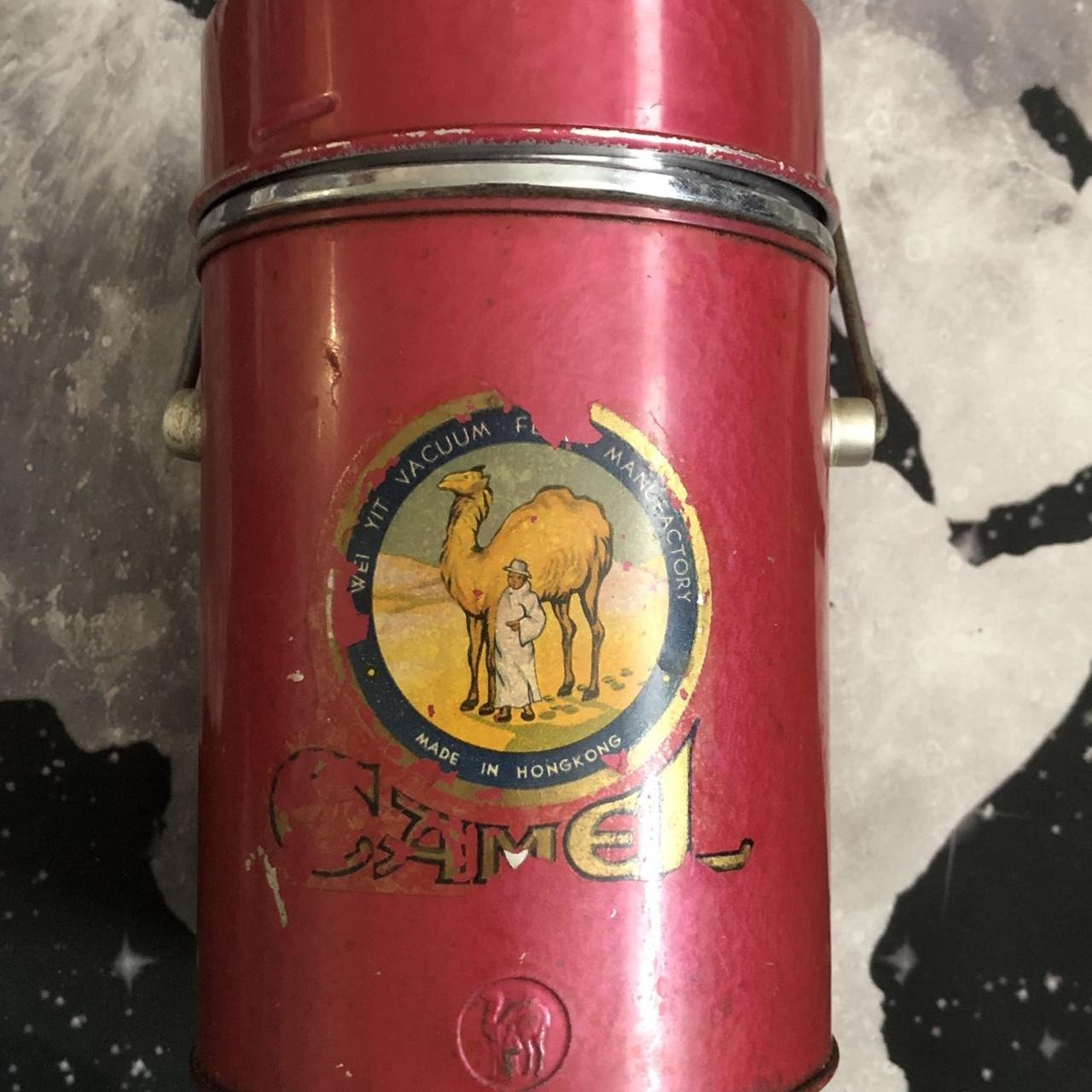 Camel Red Camping-hiking | Depop