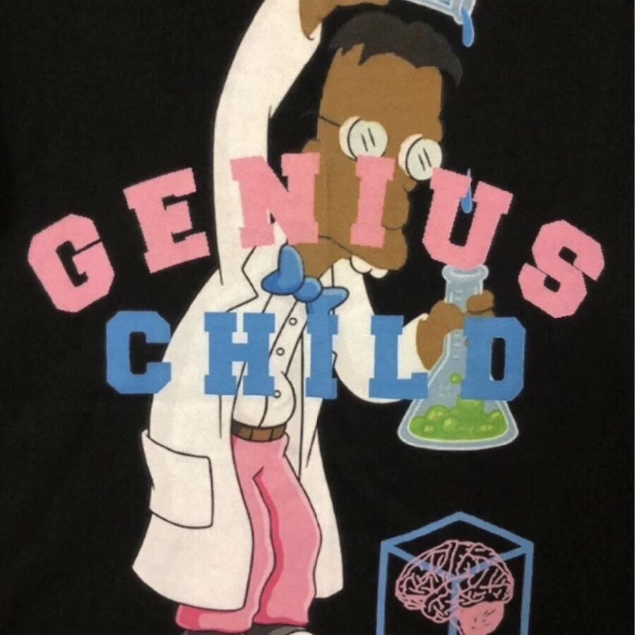 Genius Child Professor Fink Simpsons cartoon style... - Depop