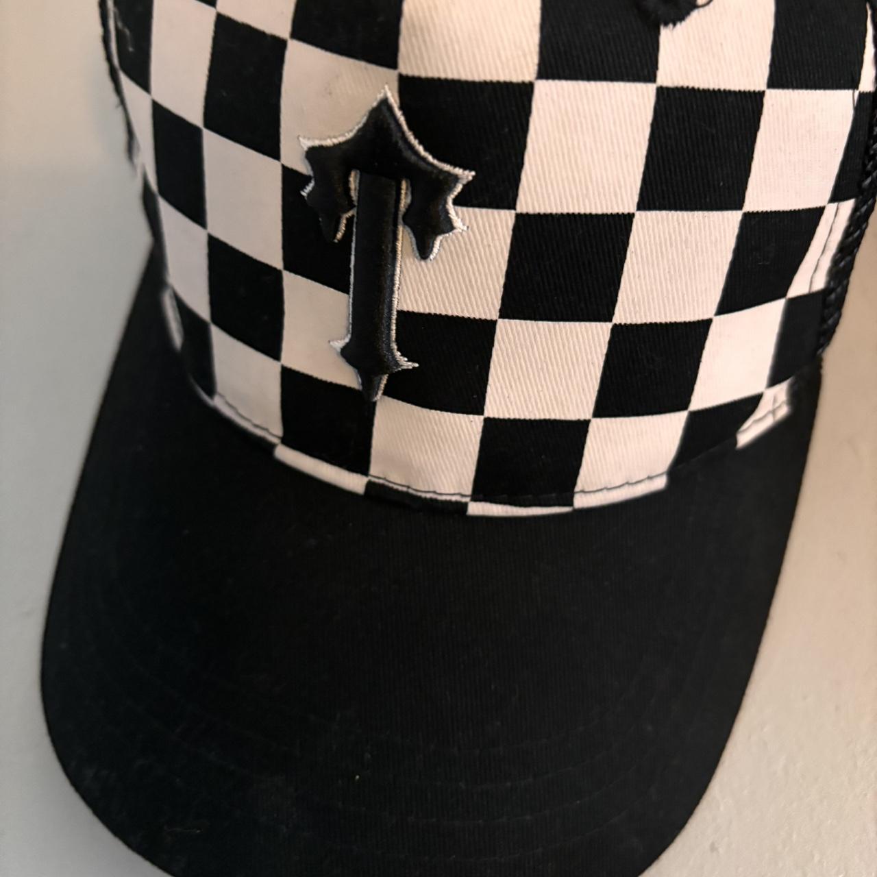 Trapstar cap. Worn once. Adjustable. Mesh back. Unisex. - Depop