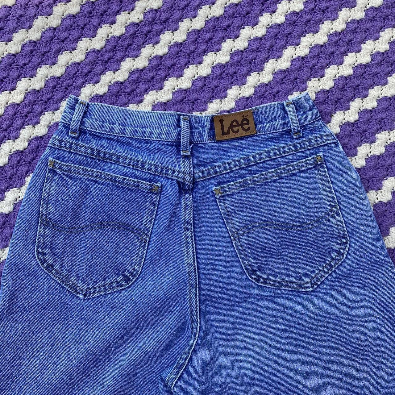 Vintage Lee shorts Vintage 1990s Kidcore... - Depop