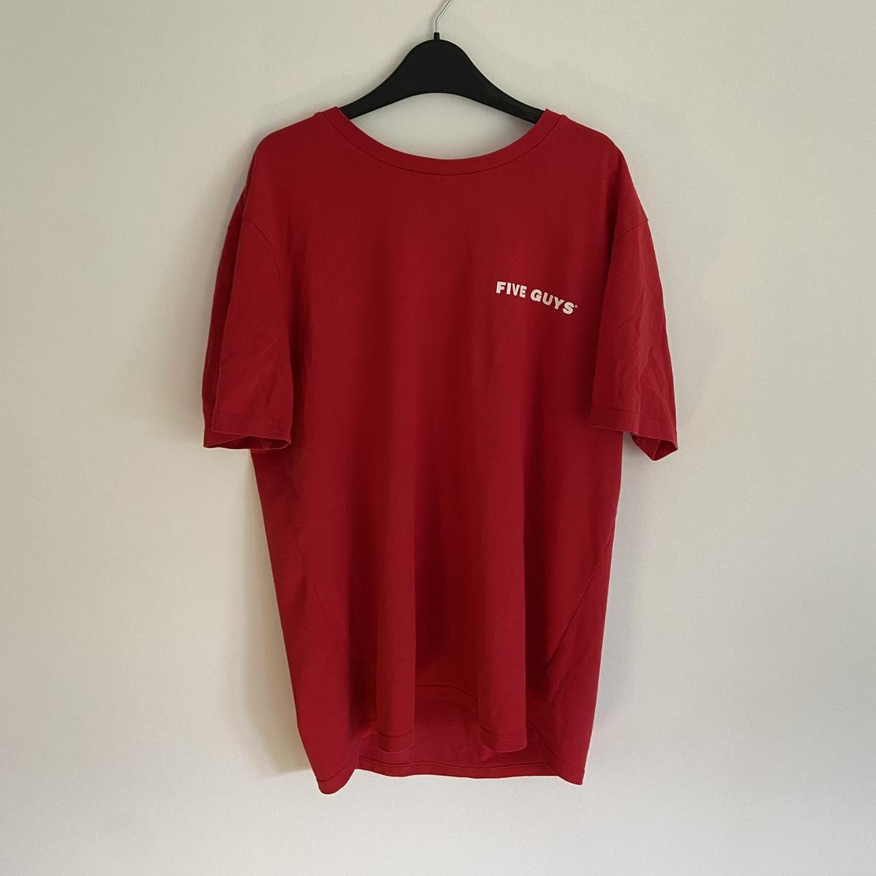 Real five guys Tshirt. Size Large All offers... - Depop