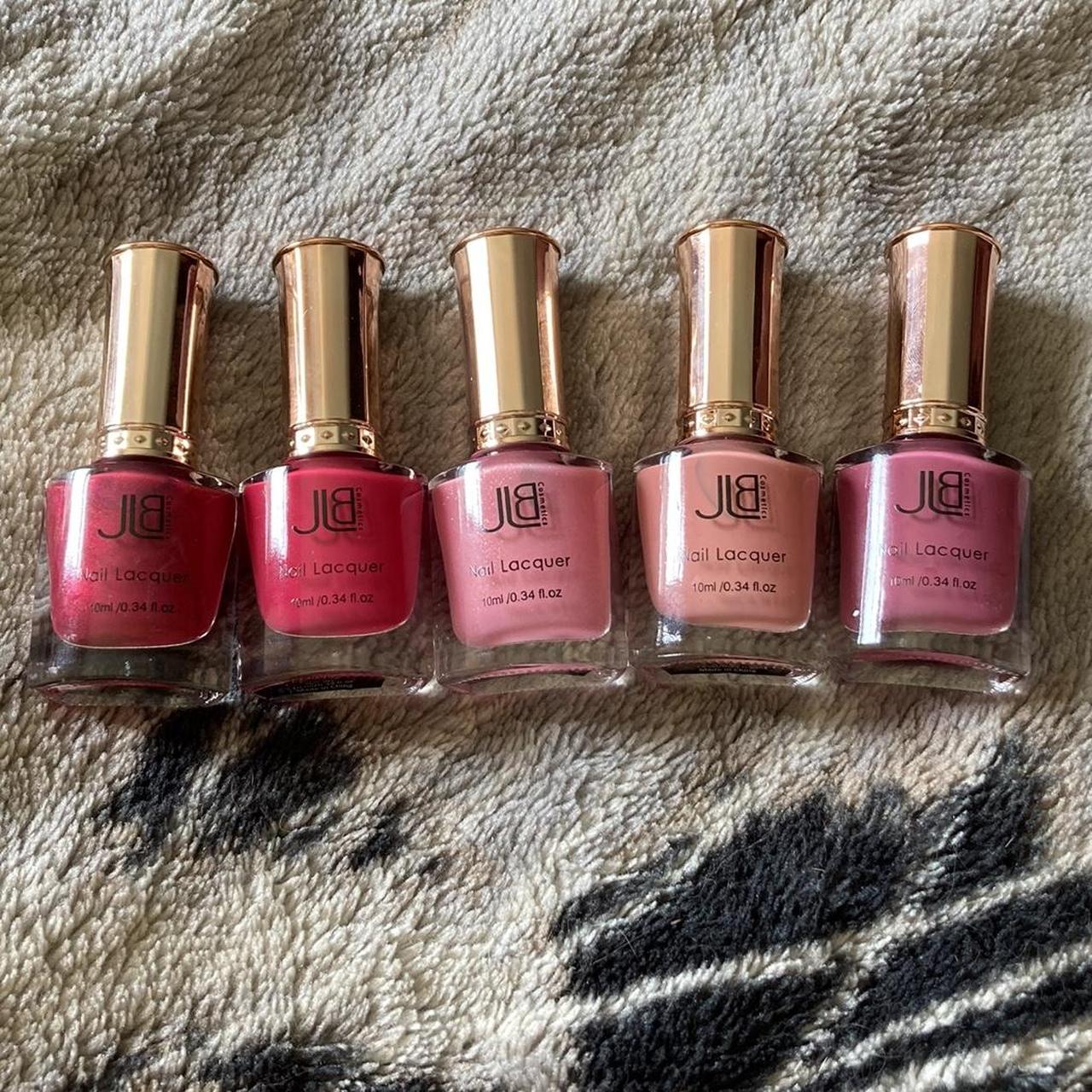 Nail lacquer from JLB cosmetics. 5 bottles in total.... | Depop