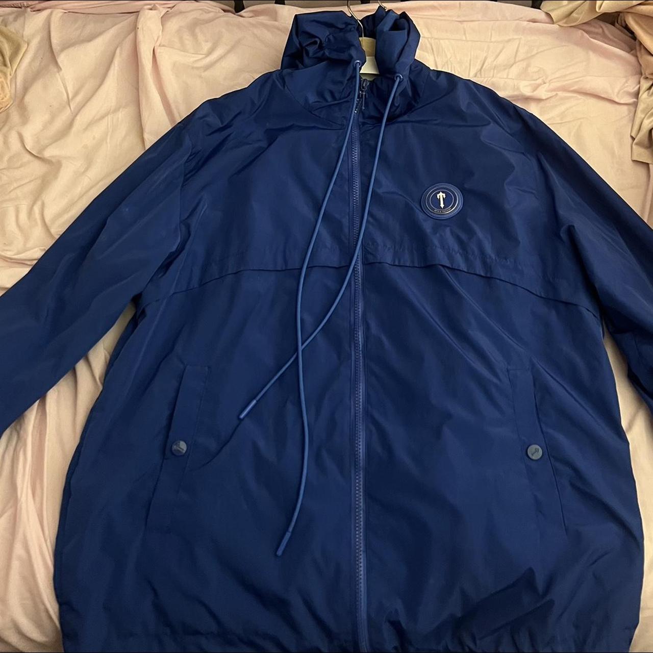 Blue Trapstar irongate windbreaker Size L #trapstar... - Depop