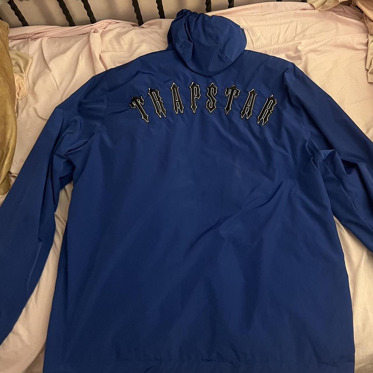 Blue Trapstar irongate windbreaker Size L #trapstar... - Depop