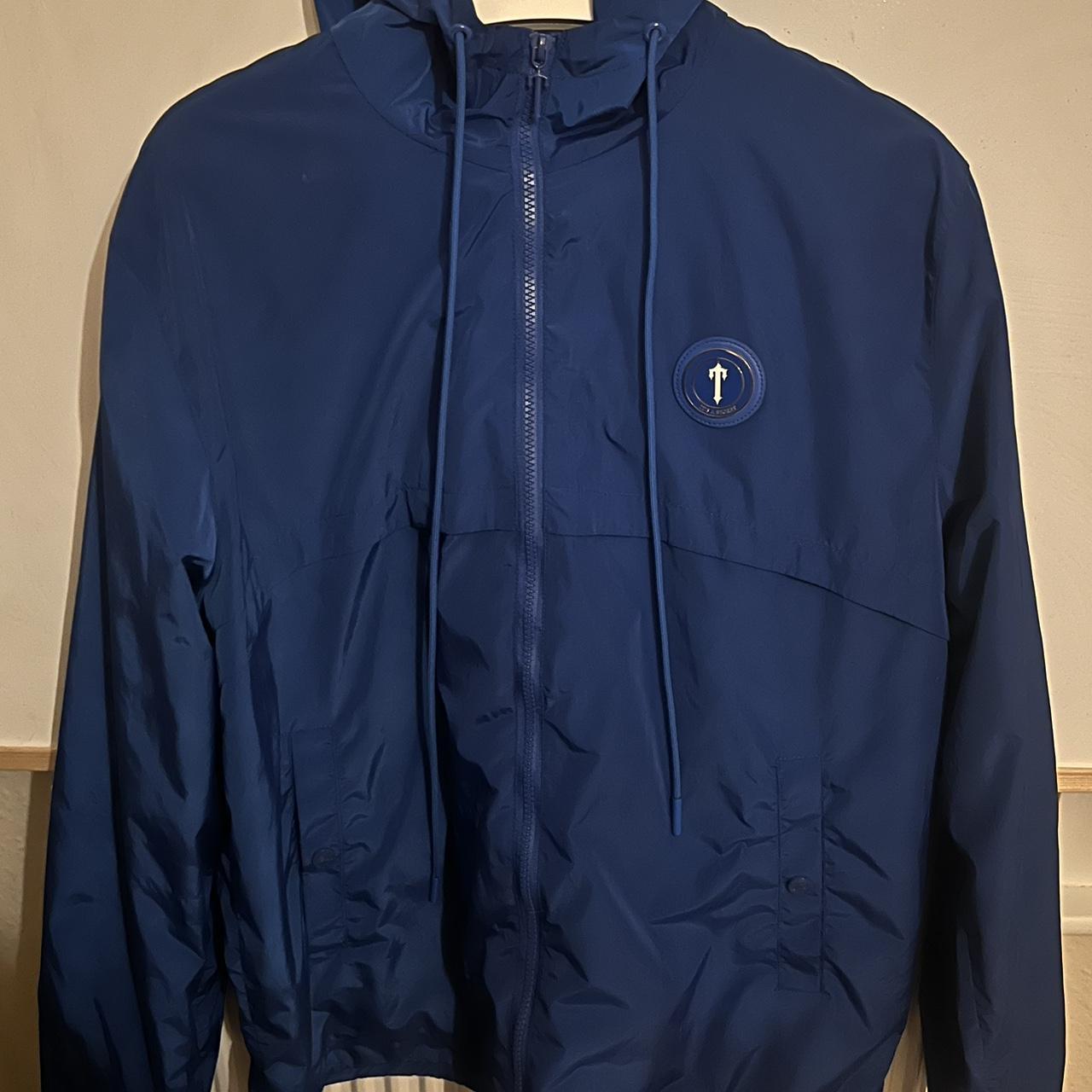Blue Trapstar irongate windbreaker Size L #trapstar... - Depop