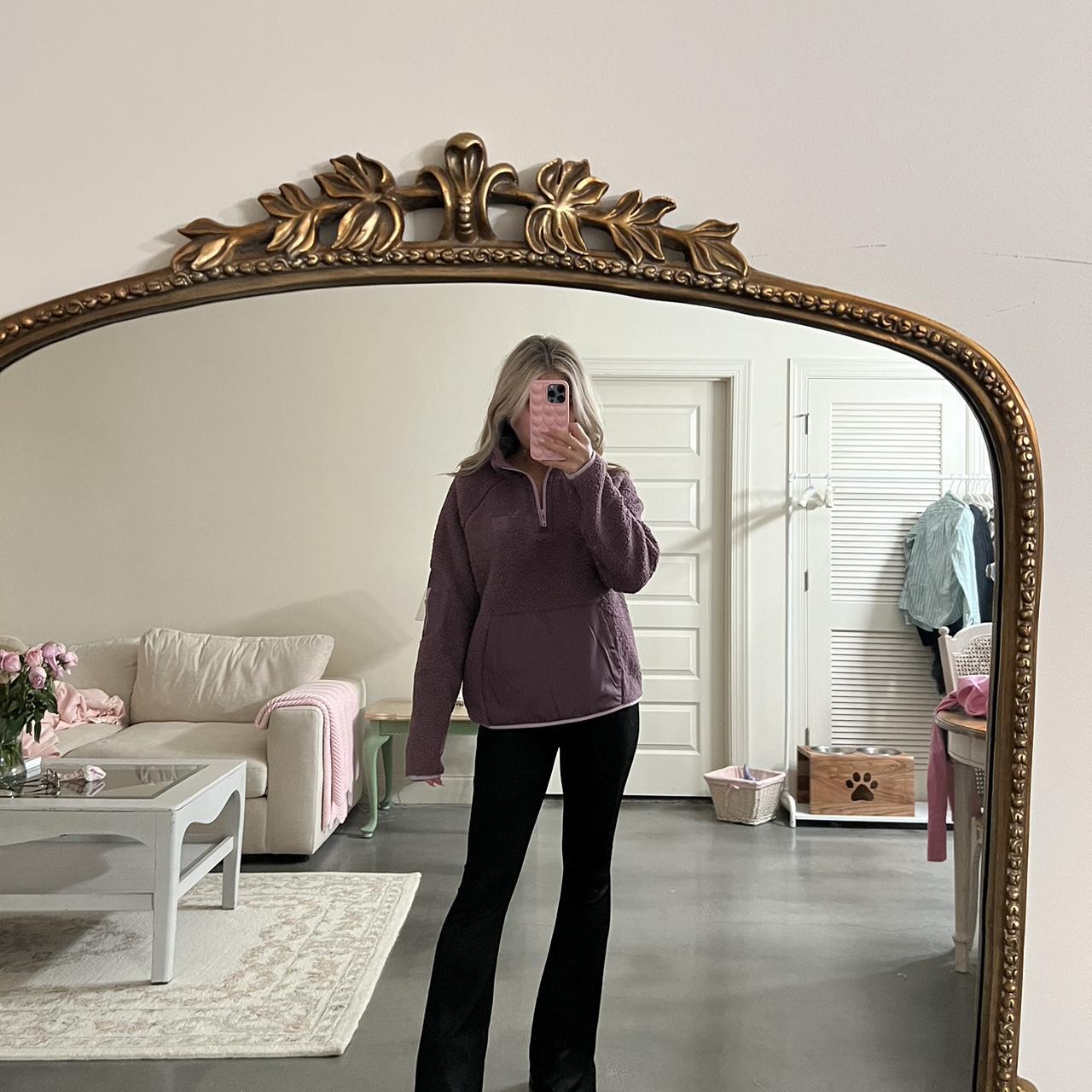 🧚🏽 Under Armor cozy violet & lilac sherpa fleece in... - Depop