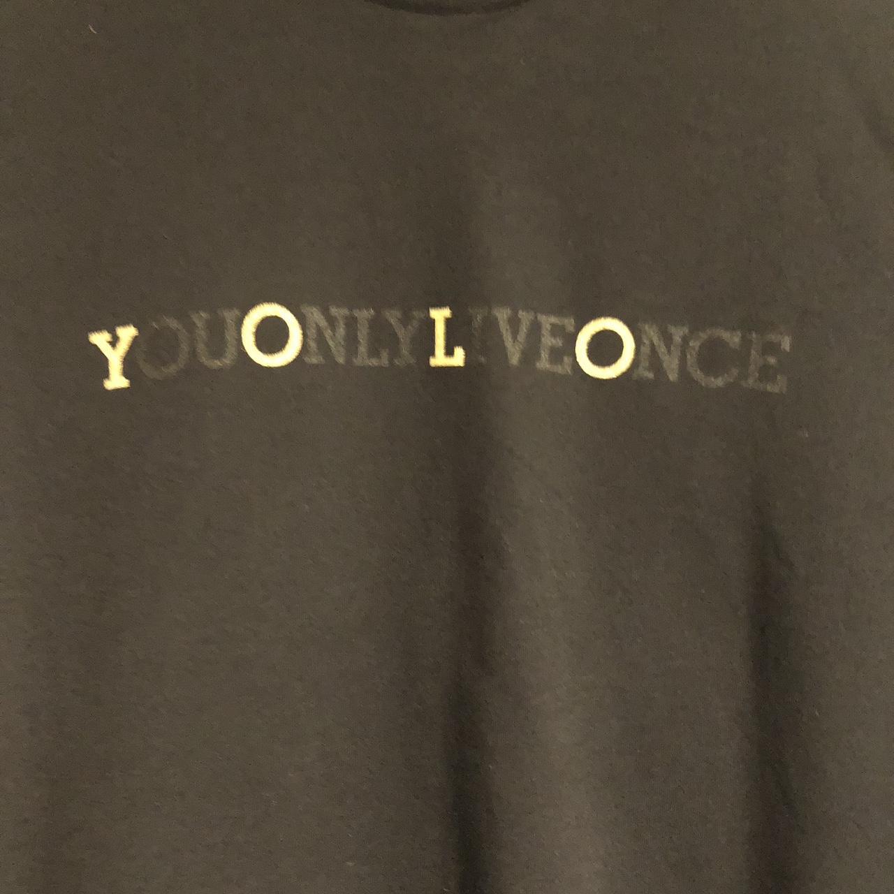 Official Drake Club Paradise Tour YOLO Logo T-shirt... - Depop