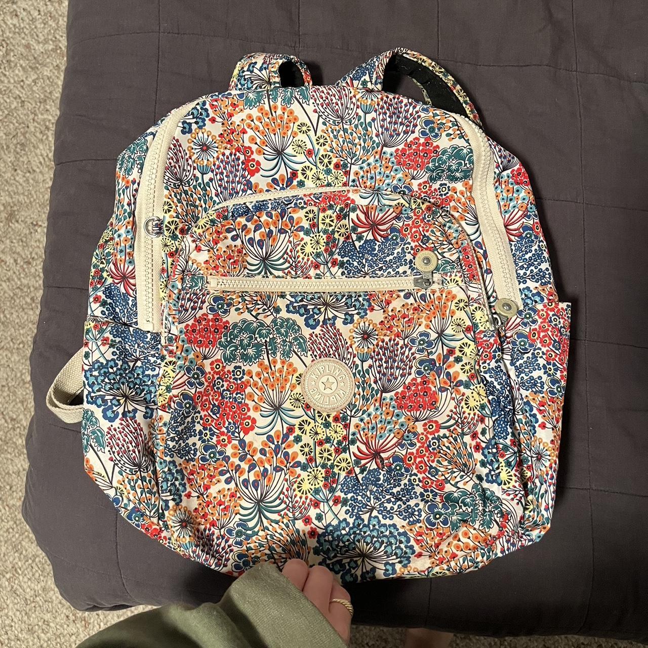 Kipling Women's Red and Orange Accessory | Depop