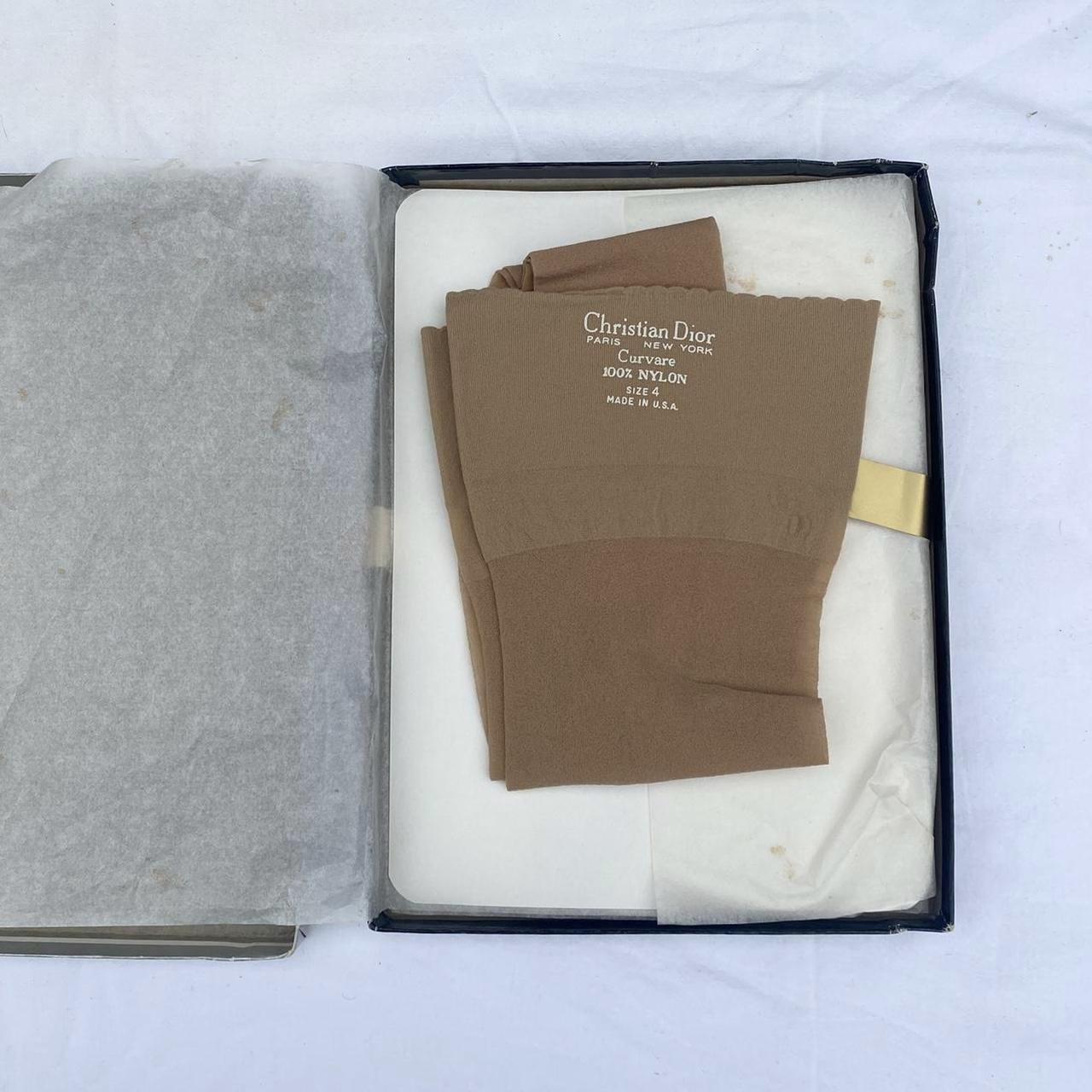 Christian Dior Women's Tan Hosiery-tights | Depop