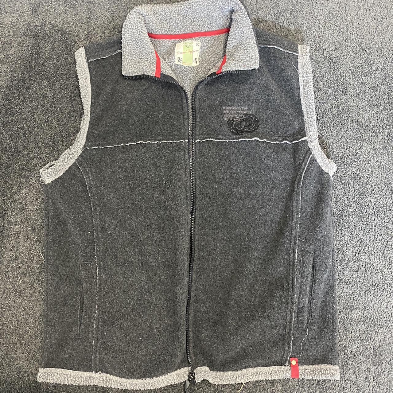 Target grey vest medium - Depop