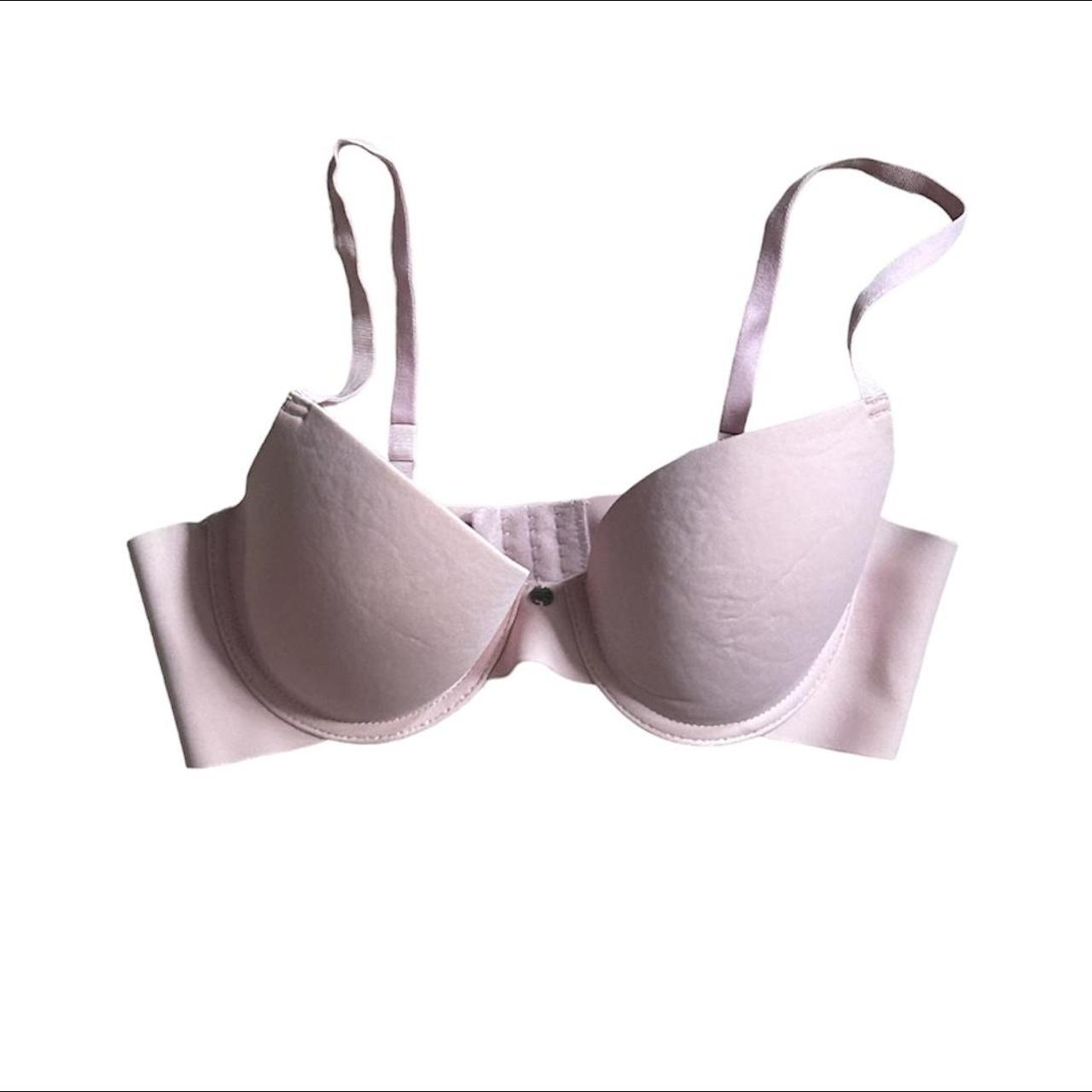 pink underlined soft padded bra lucky brand... - Depop