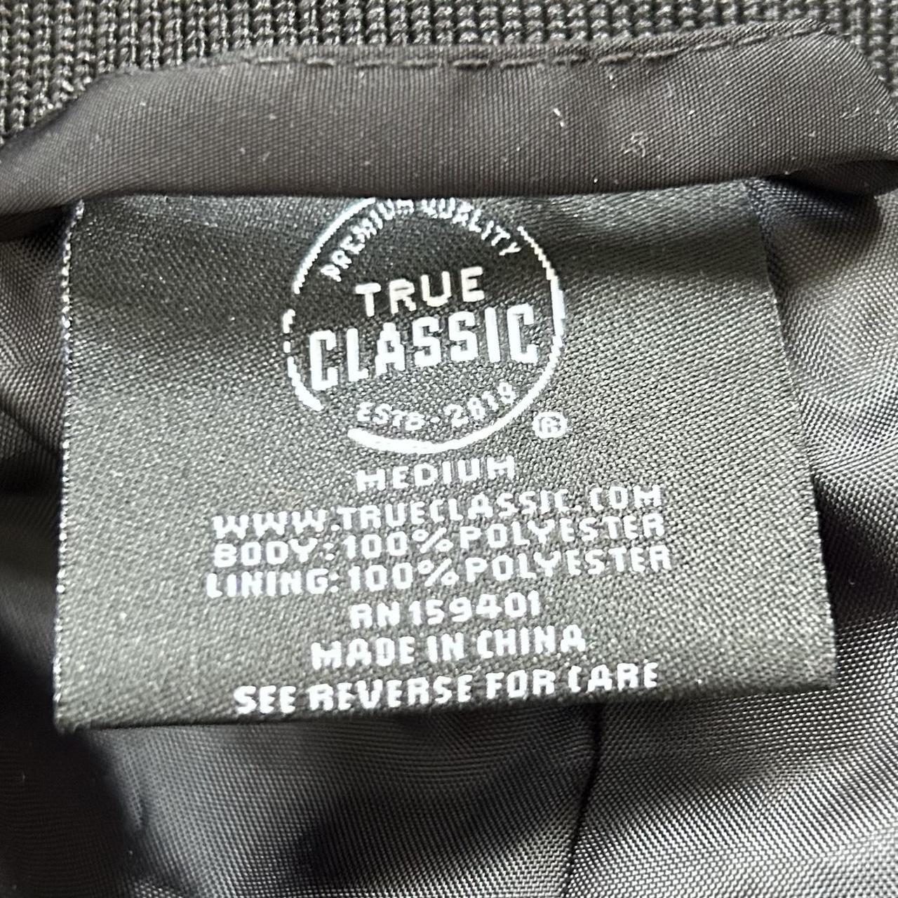 True Classic - Mens Bomber Jacket - Black Size:... - Depop