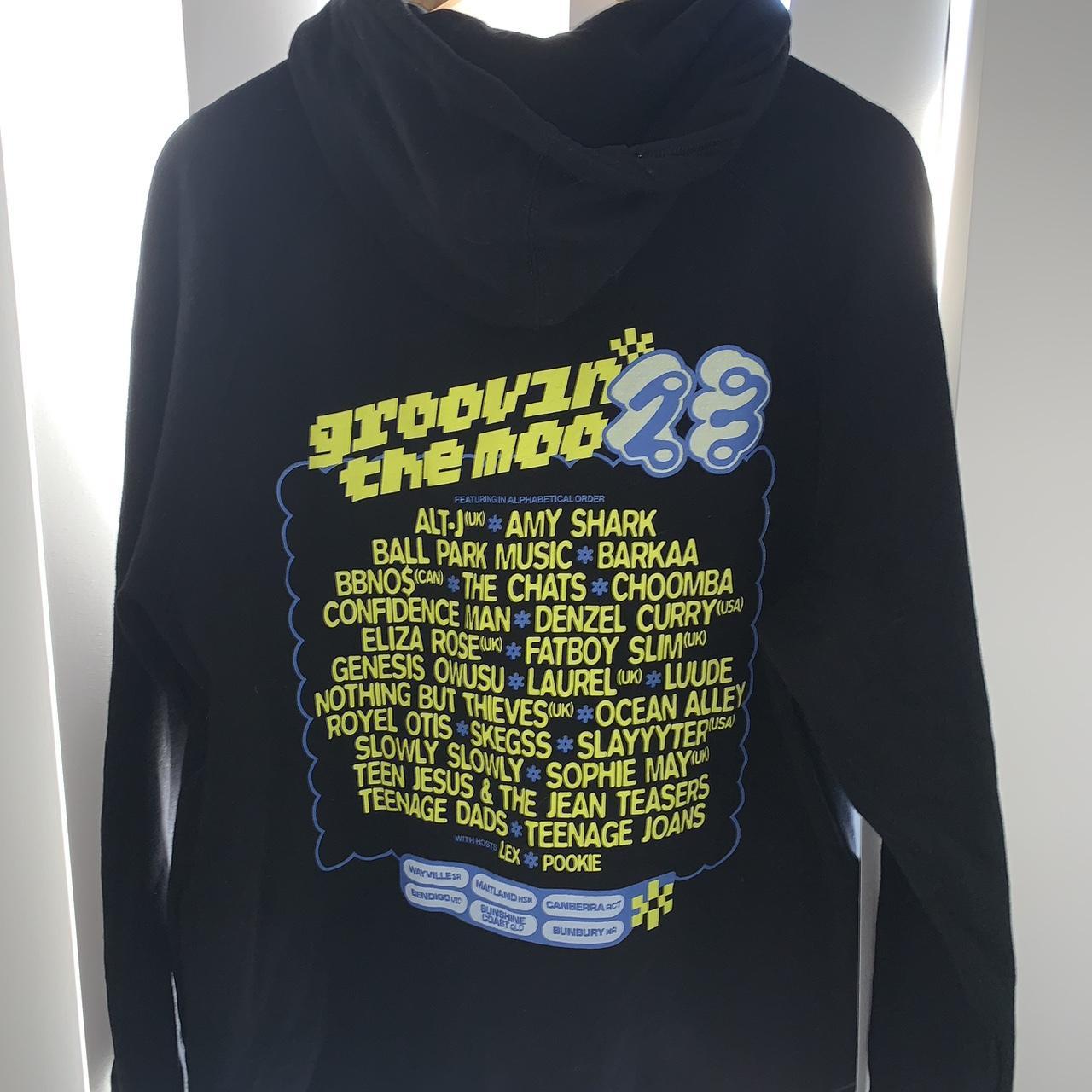 Groovin the Moo 2023 merch hoodie - size L - worn... - Depop