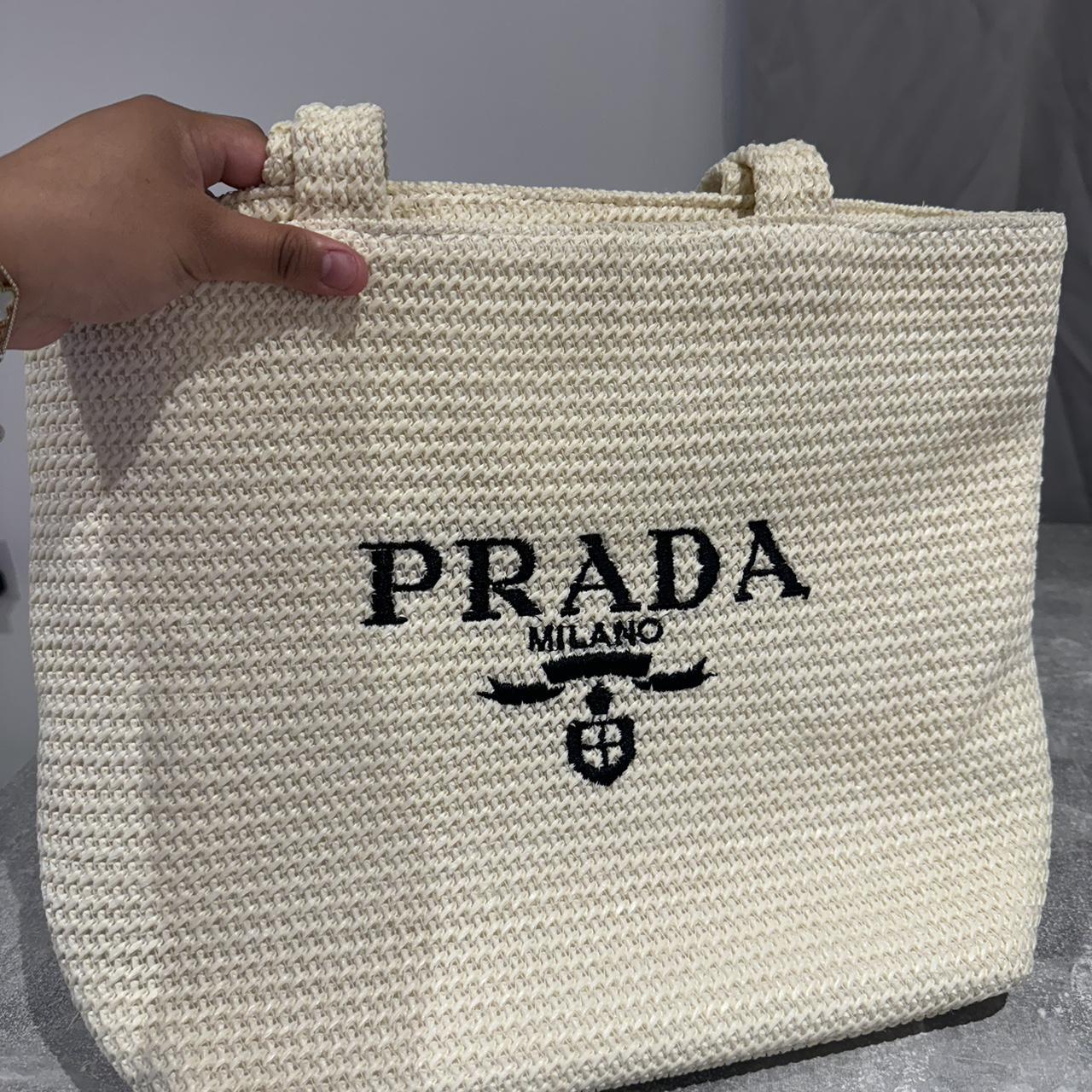 Prada Beach Bag Brand New Condition Measurements Depop