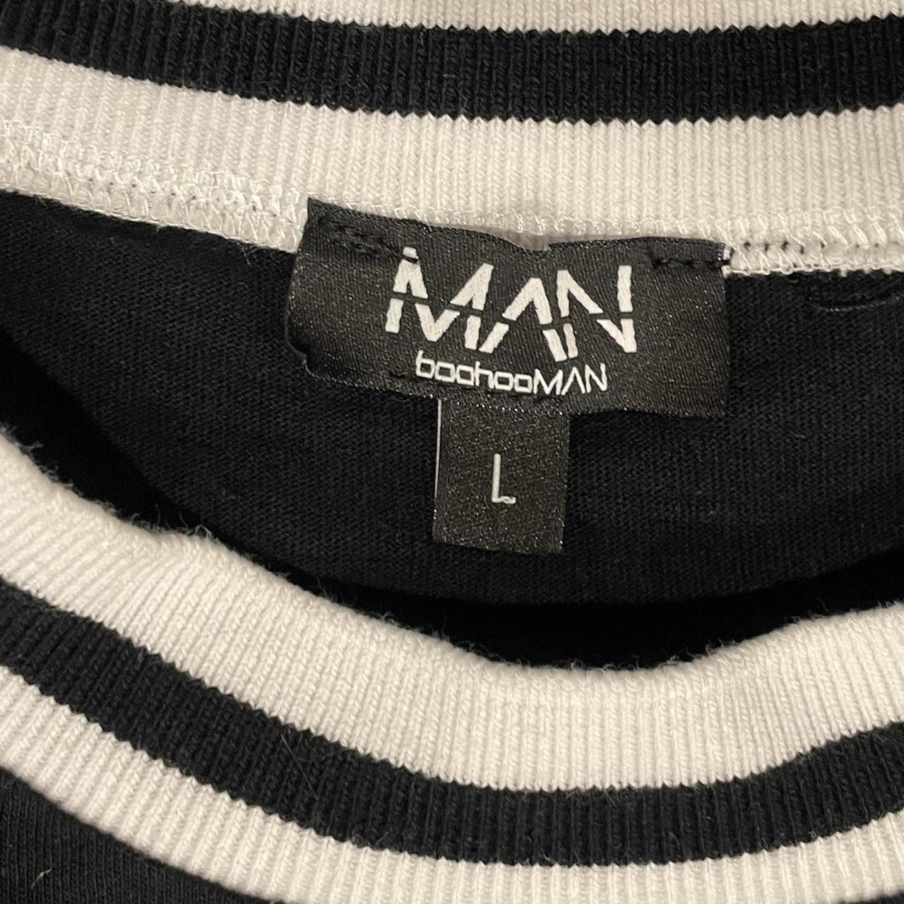 Oversize Boohoo Man Motorsport Tshirt! Size Large... - Depop