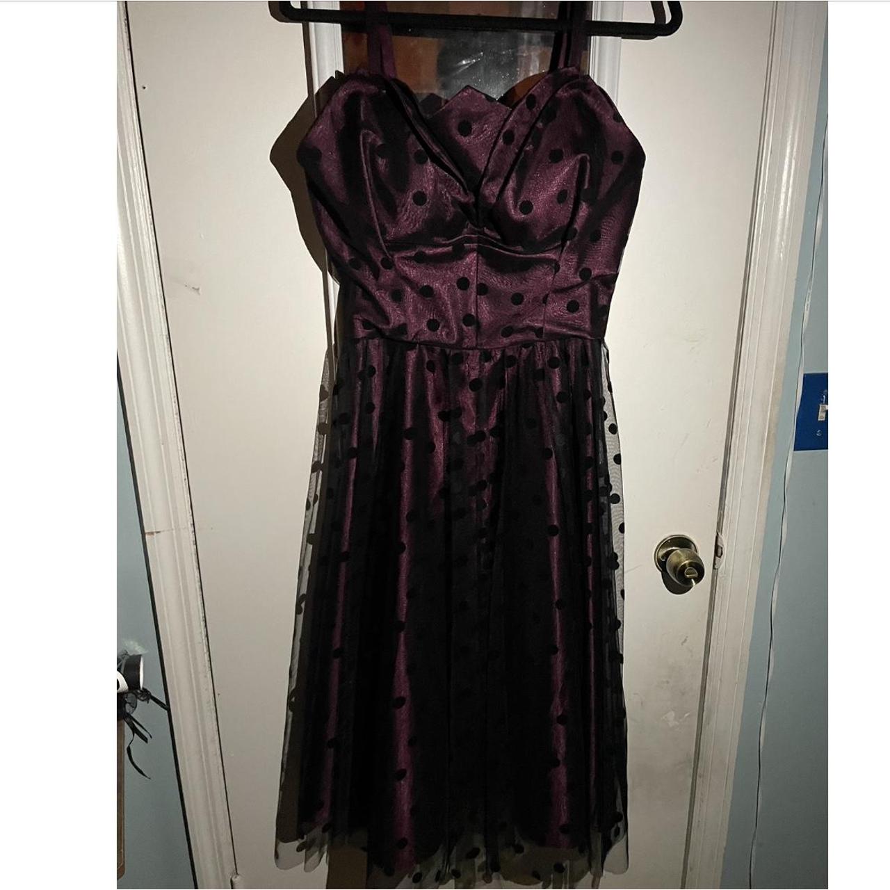 Twee Y2K Prom Dress. Stop Staring Debut Purple Silk... | Depop