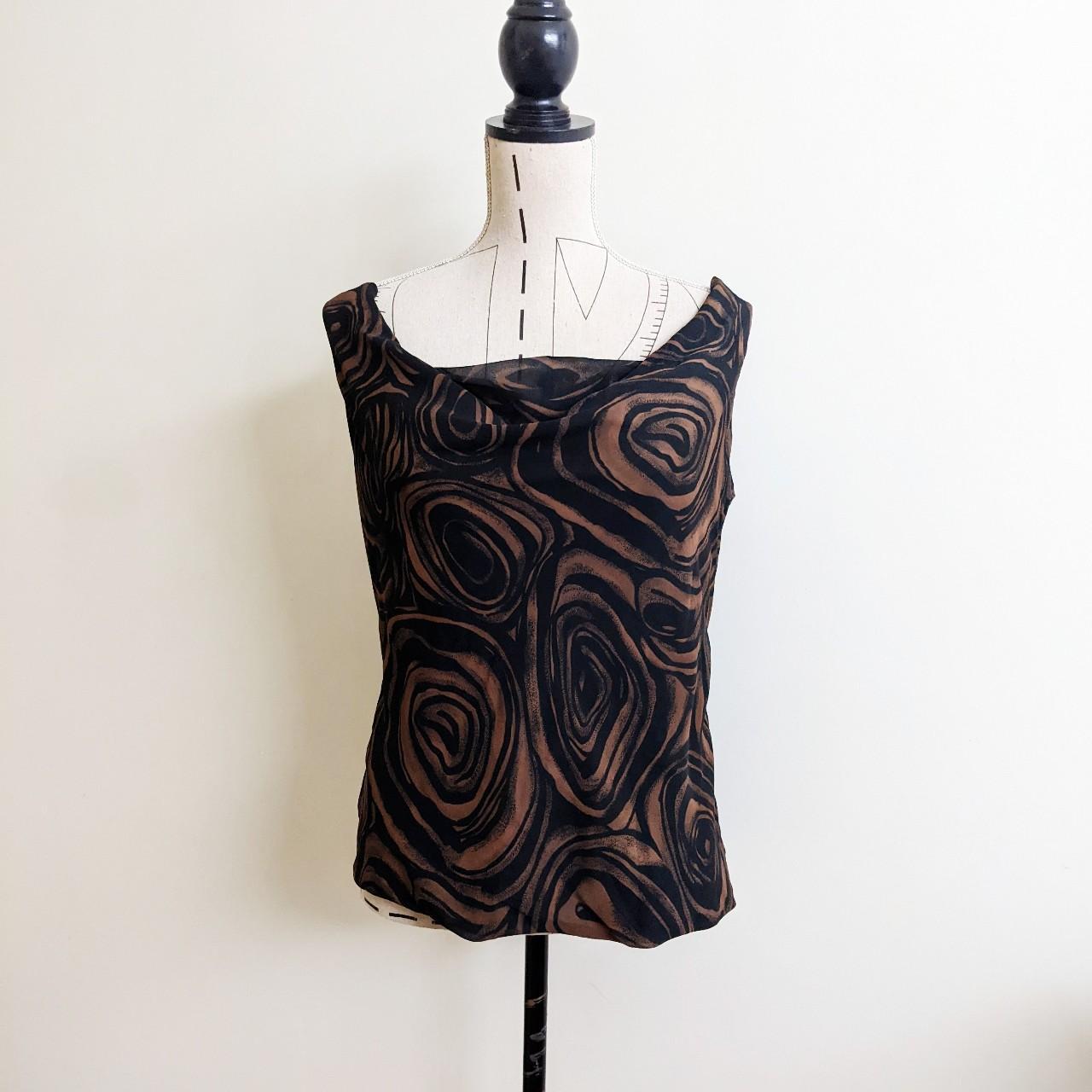 Sexy 70s psychedelic top, perfect for a festival,... - Depop