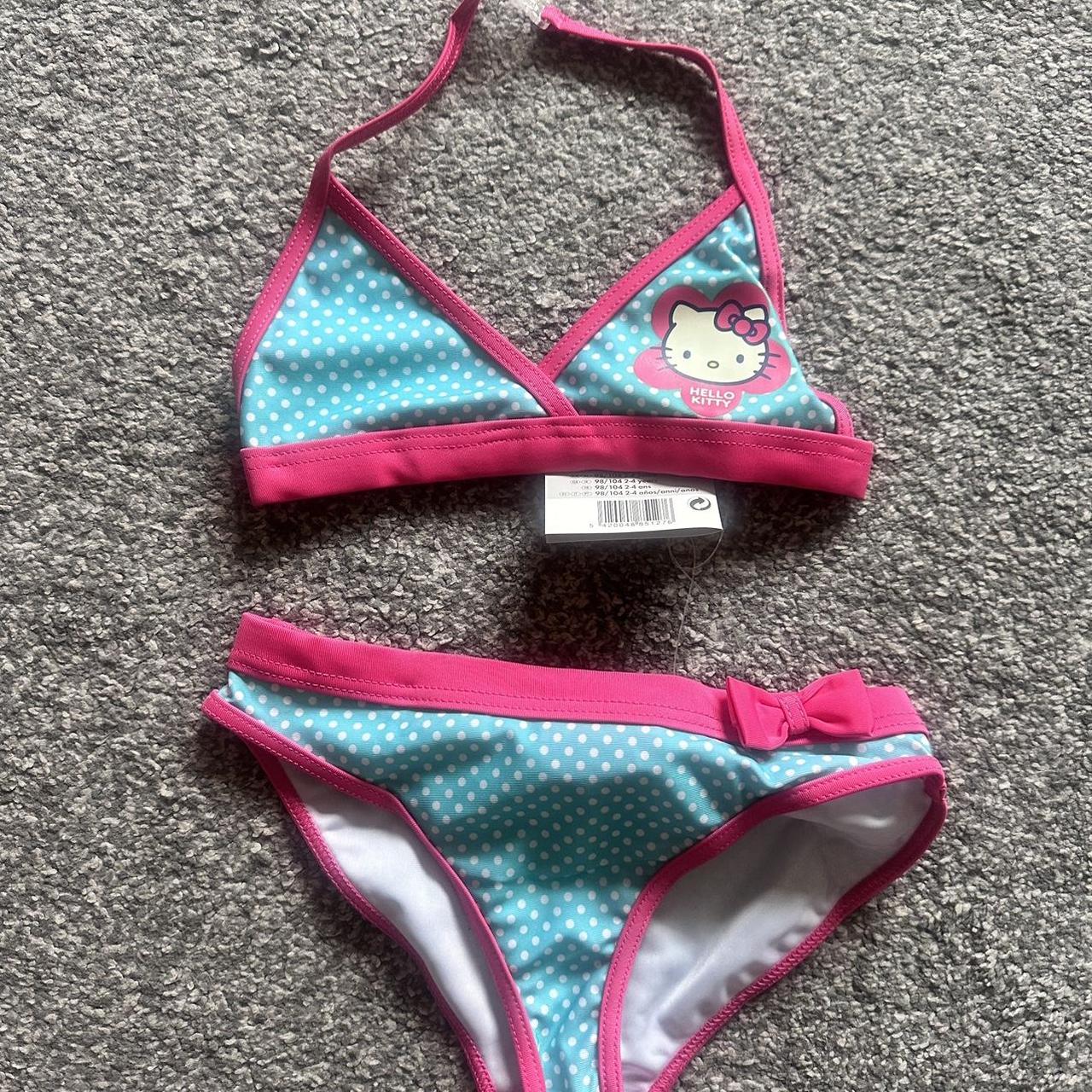 Hello kitty bikini Two piece Bikini 2-4 years New... | Depop