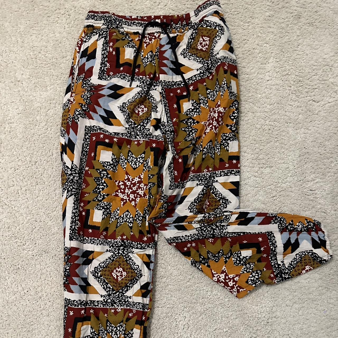 Urban outfitters tribal pattern pants size M - Depop