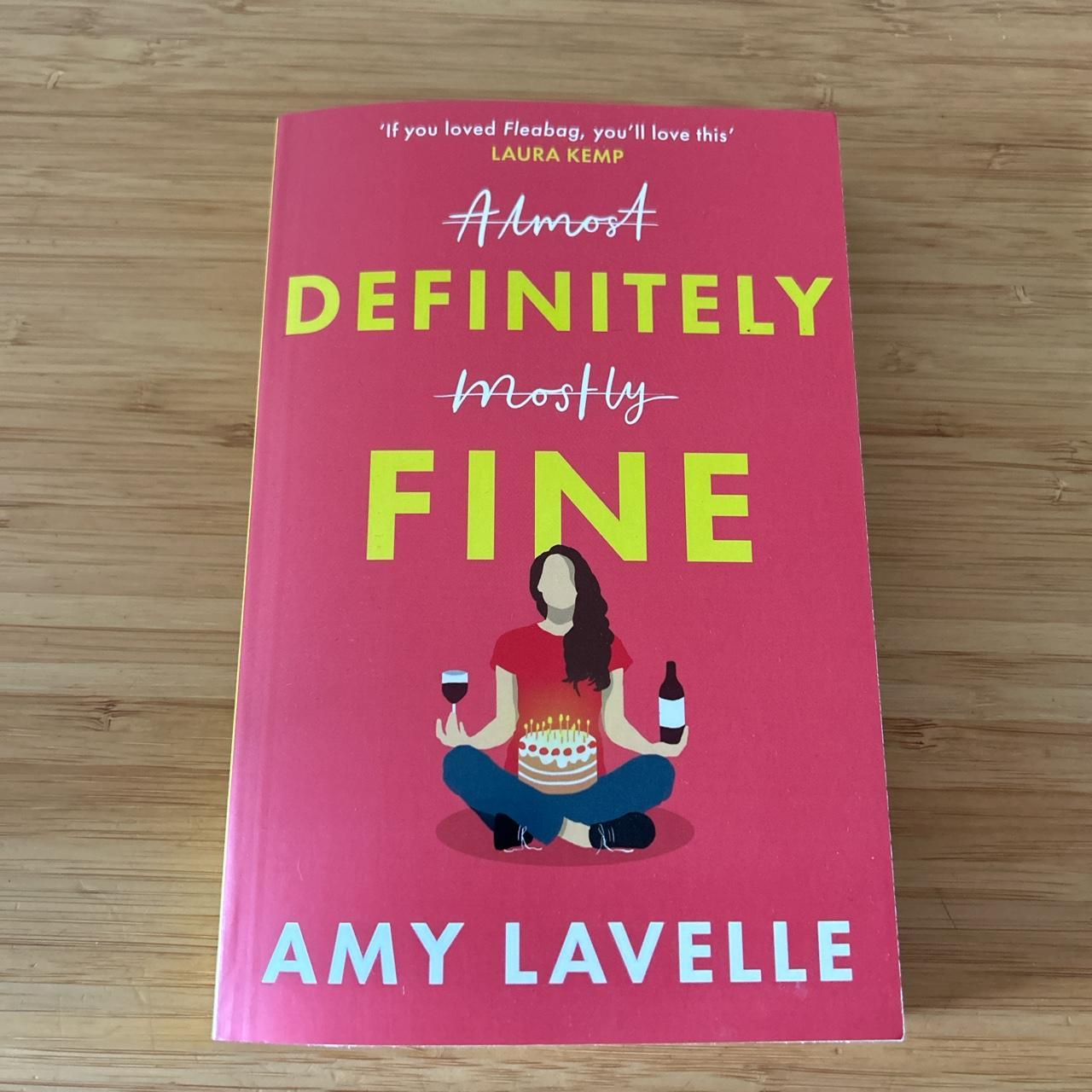 DEFINITELY FINE by Amy Lavelle #booktok #books... - Depop