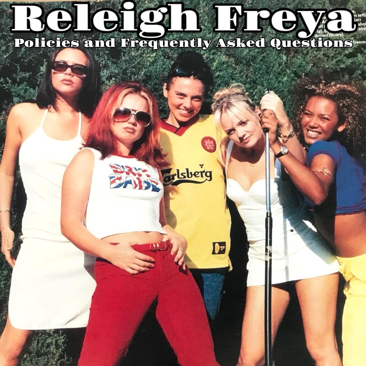 Releigh Freya Policies + FAQs! 💘🫧🍸🪩🍒 Please Read... | Depop