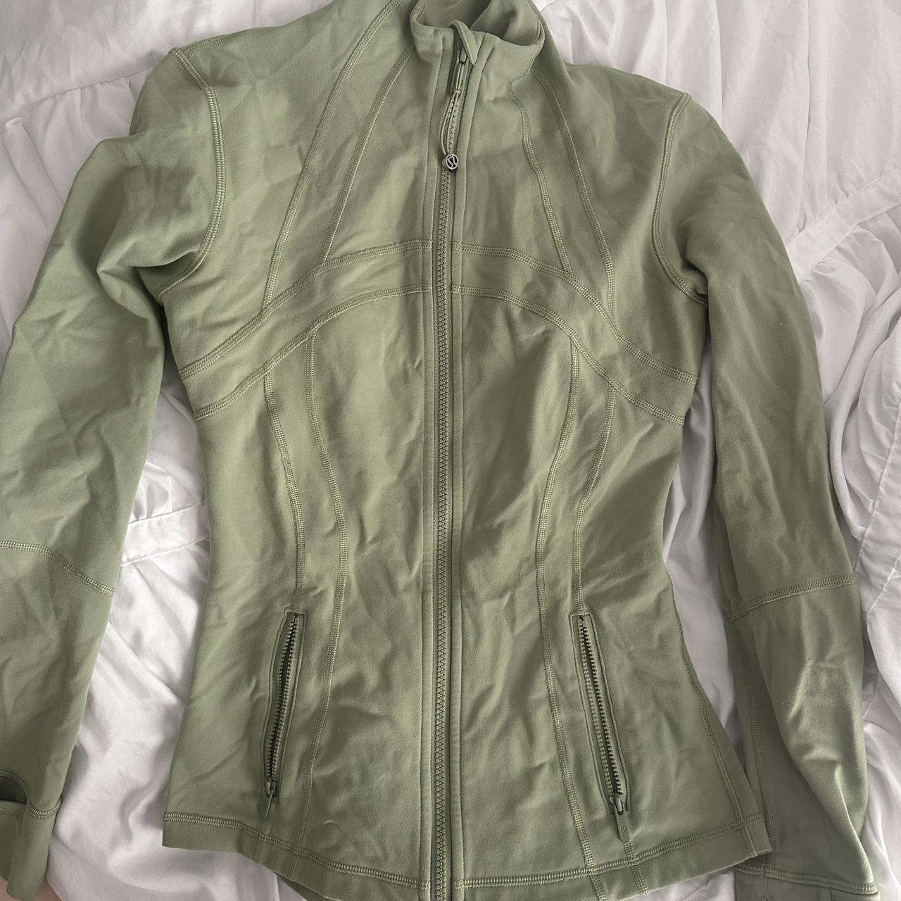 Lululemon Define jacket in this pretty green color,... - Depop