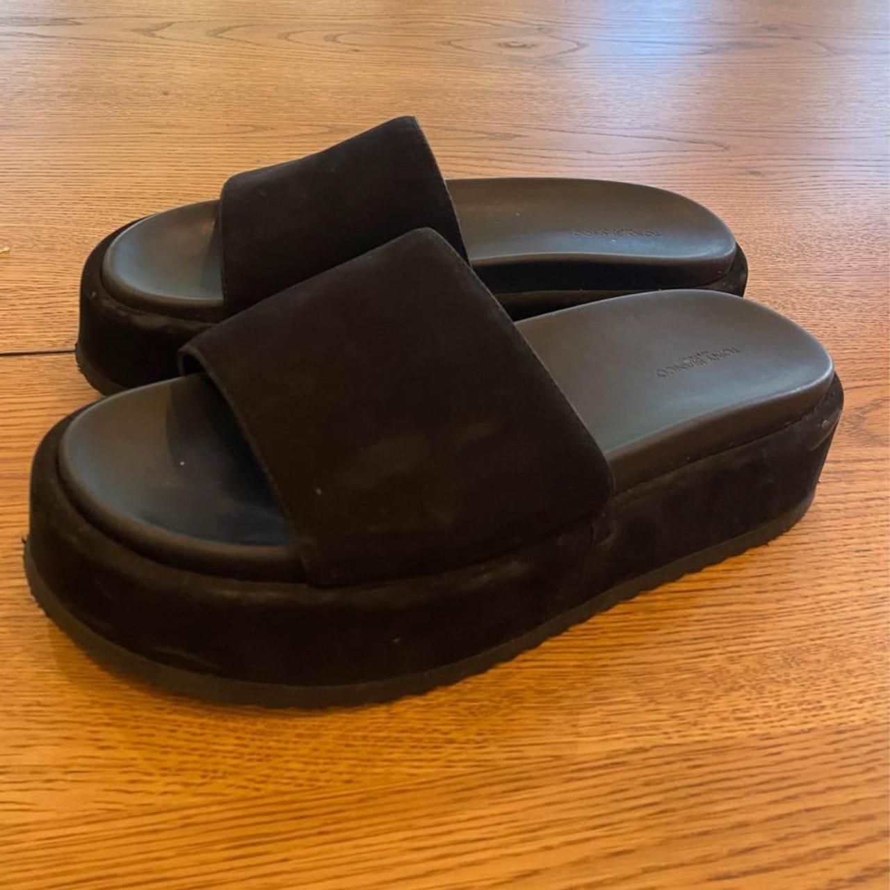 Tony Bianco Rio Phoenix slides Size 9. RRP... - Depop