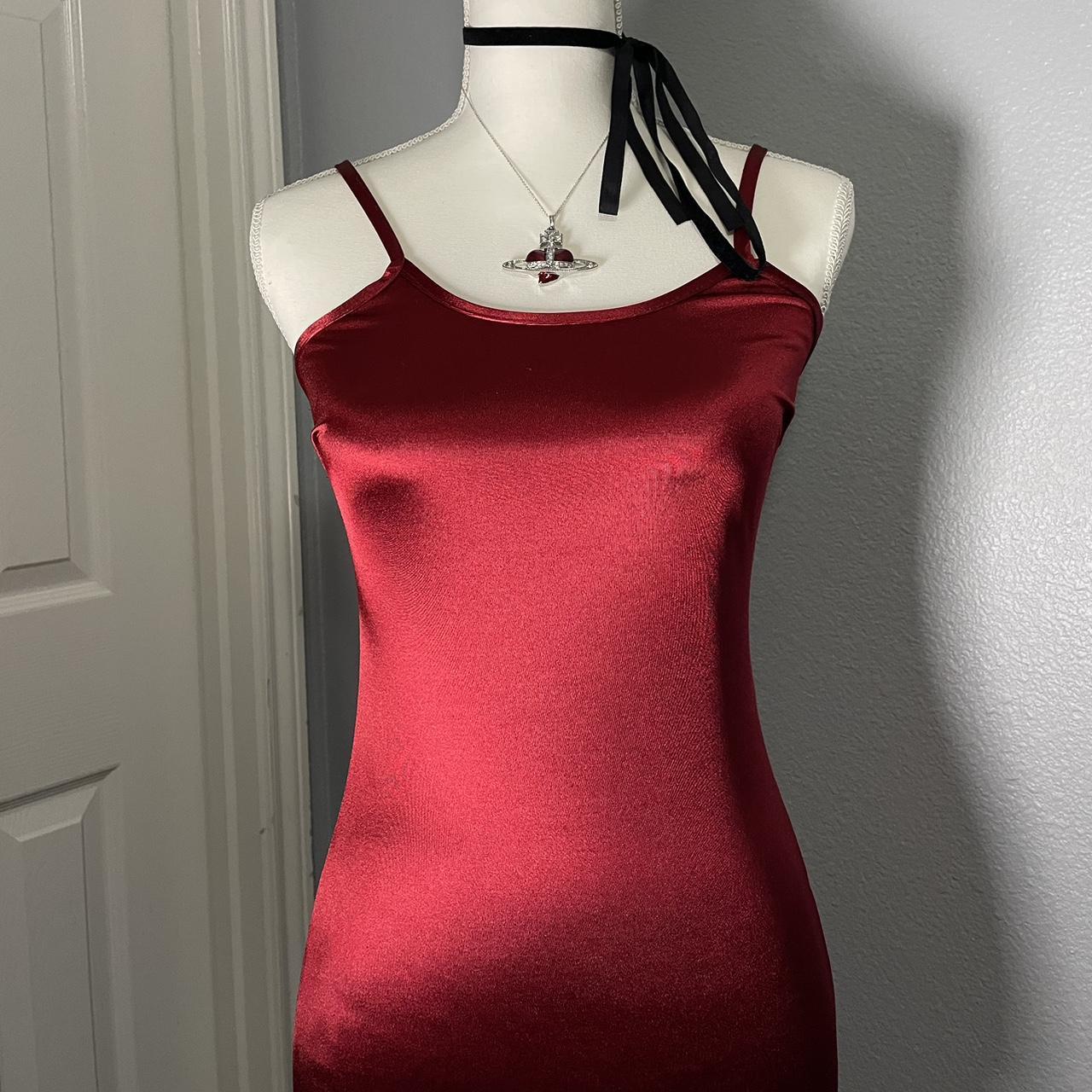 bodycon red dress 🐾 #edgy #alt #sexy #valentines - Depop
