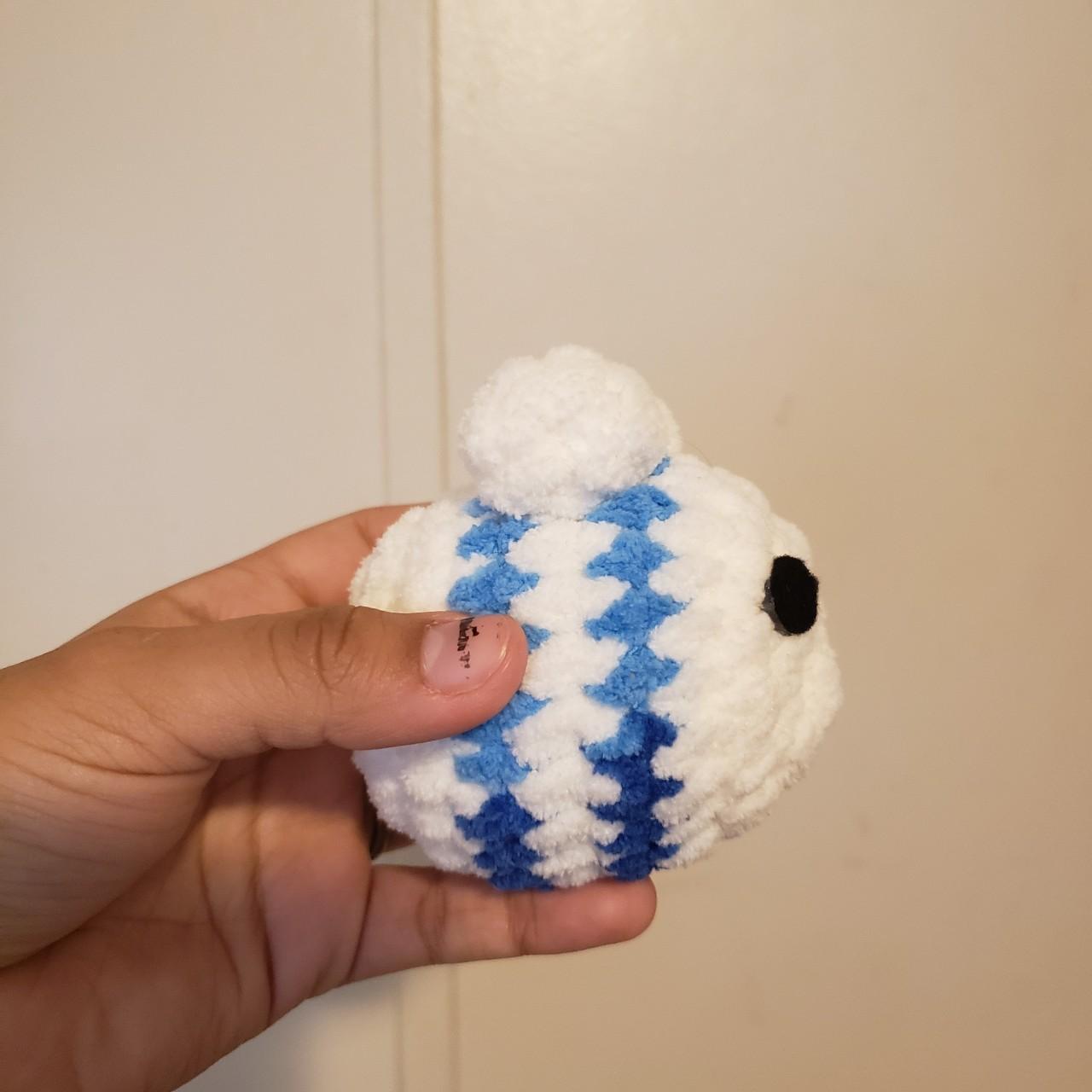 Crochet bee plushie about 3 in - Depop