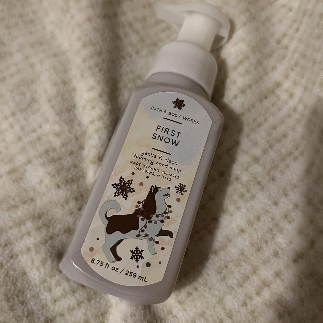 Bath & Body Works First Snow hand soap brand new - Depop