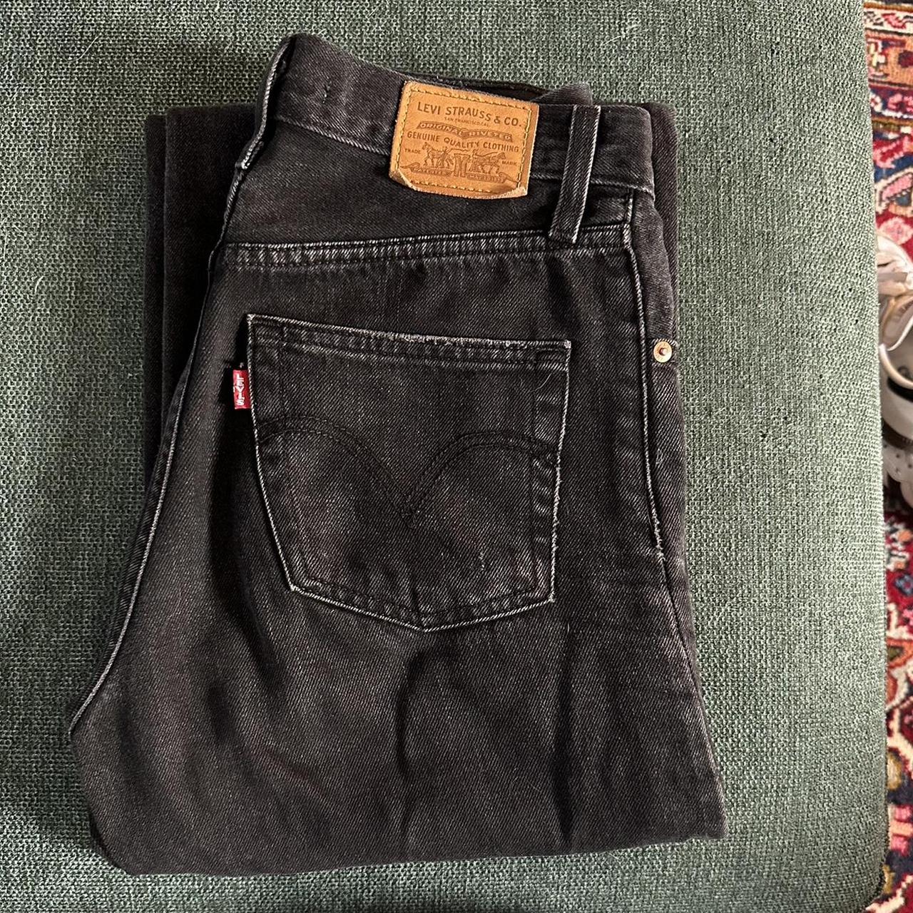 Levi’s Ribcage Wide Leg Zip Fly Size 25x34 Big E... - Depop