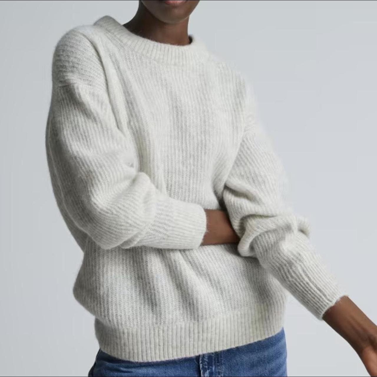 Everlane Alpaca Crew Sweater Size S No... - Depop