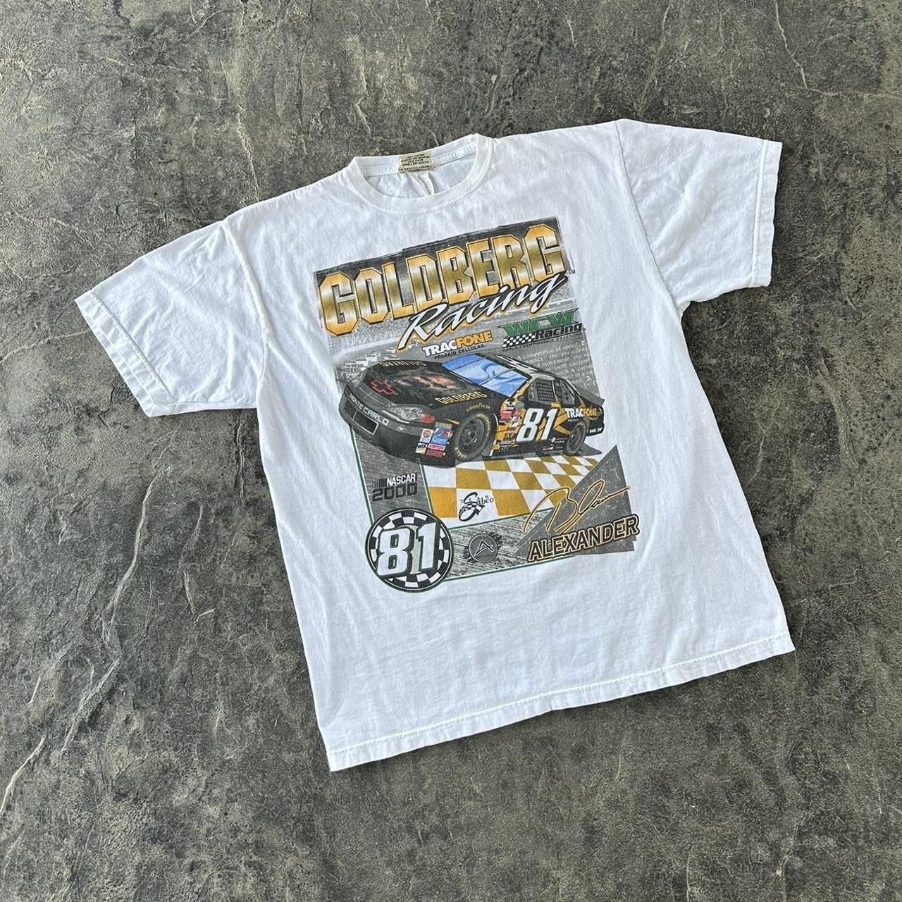 Goldberg WCW Racing Blaise Alexander Double Sided... - Depop