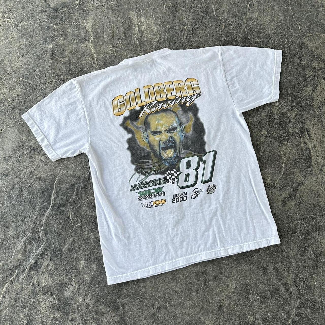 Goldberg WCW Racing Blaise Alexander Double Sided... - Depop