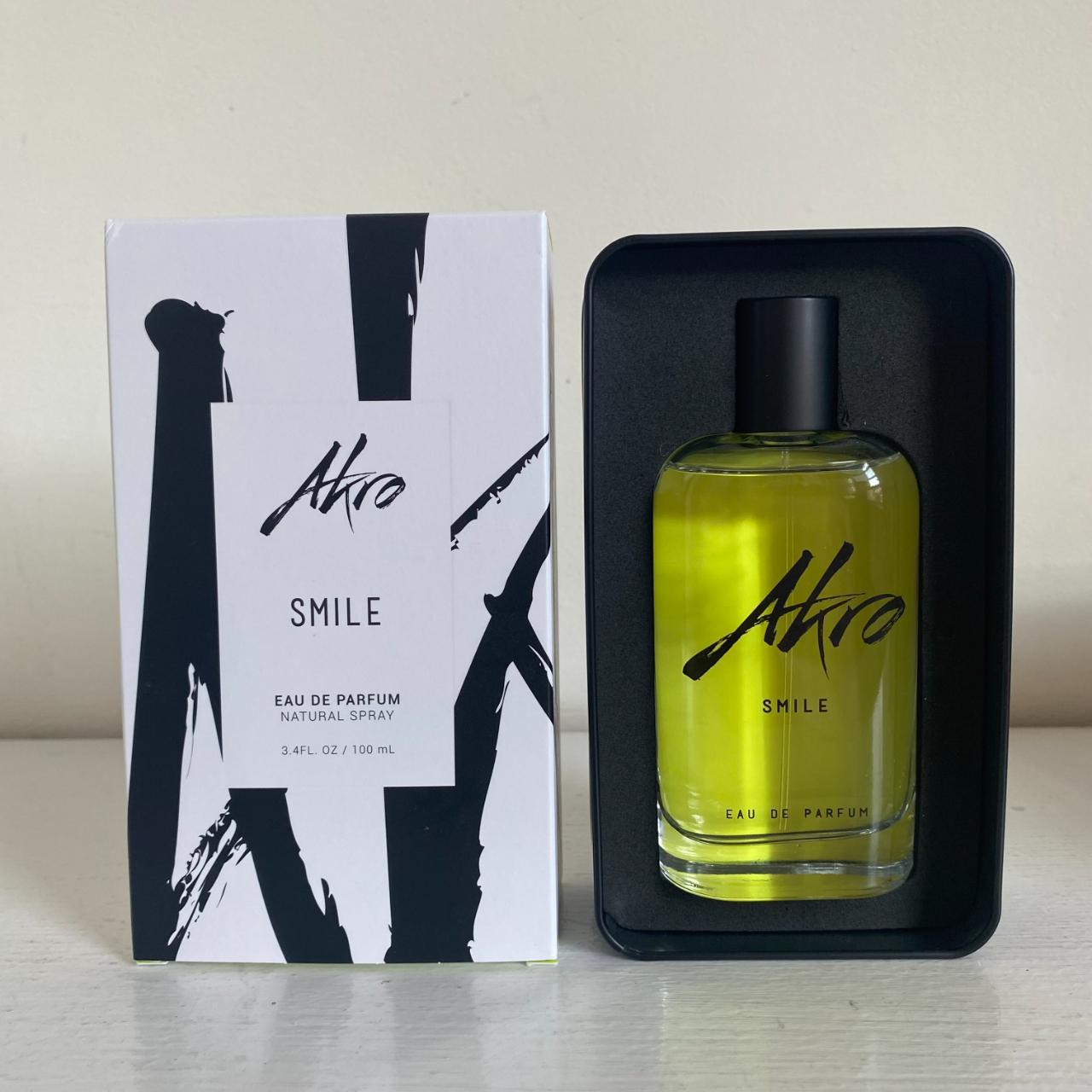 AKRO Smile Eau de Parfum 100ml Comes in a black... - Depop