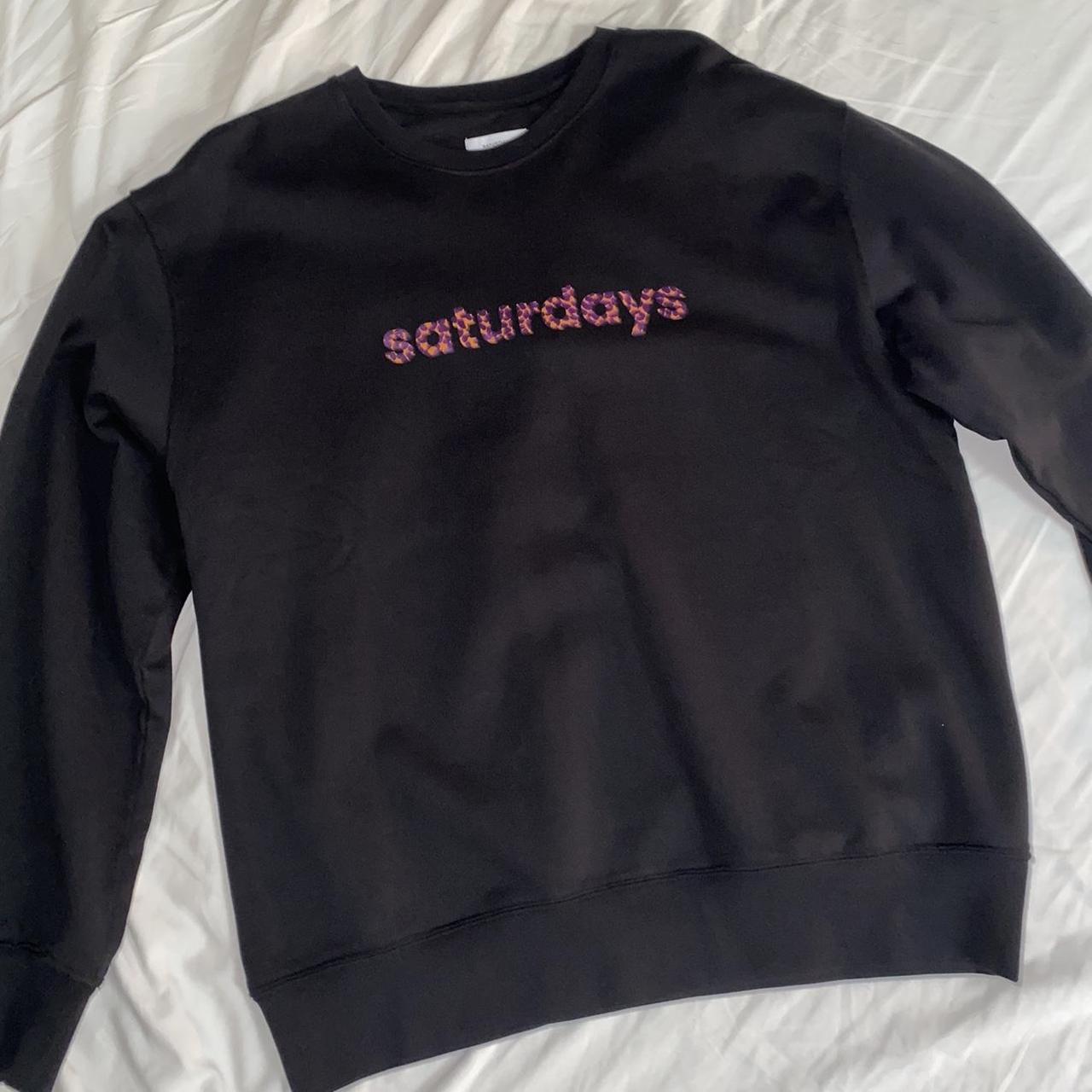 Saturdays NYC Crewneck Sweater Size Large in amazing... - Depop