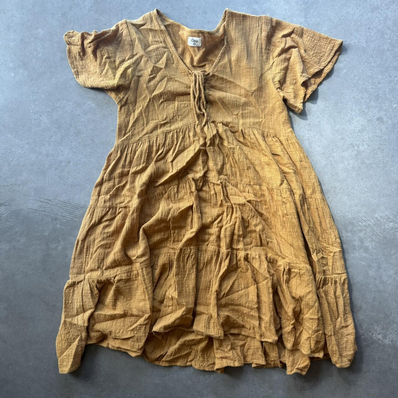 OPIA Tallow Smock in Terracotta XS Most dreamy... - Depop