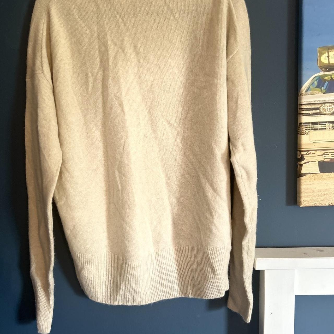 Cream White Company cashmere jumper Minor stain on... - Depop