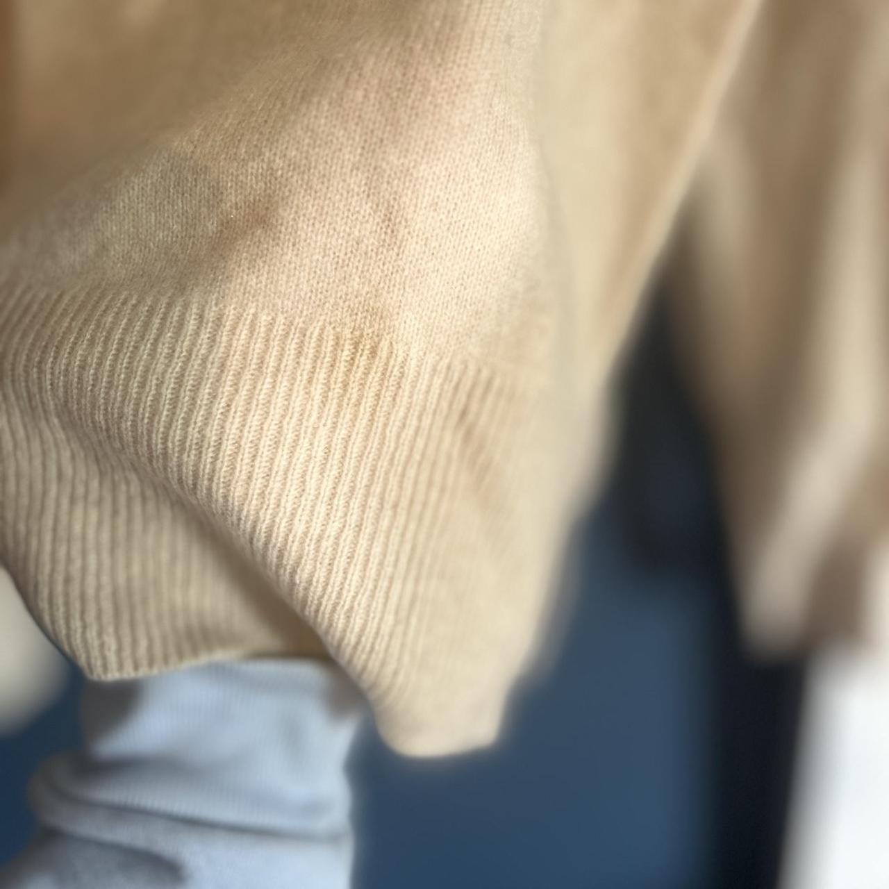 Cream White Company cashmere jumper Minor stain on... - Depop