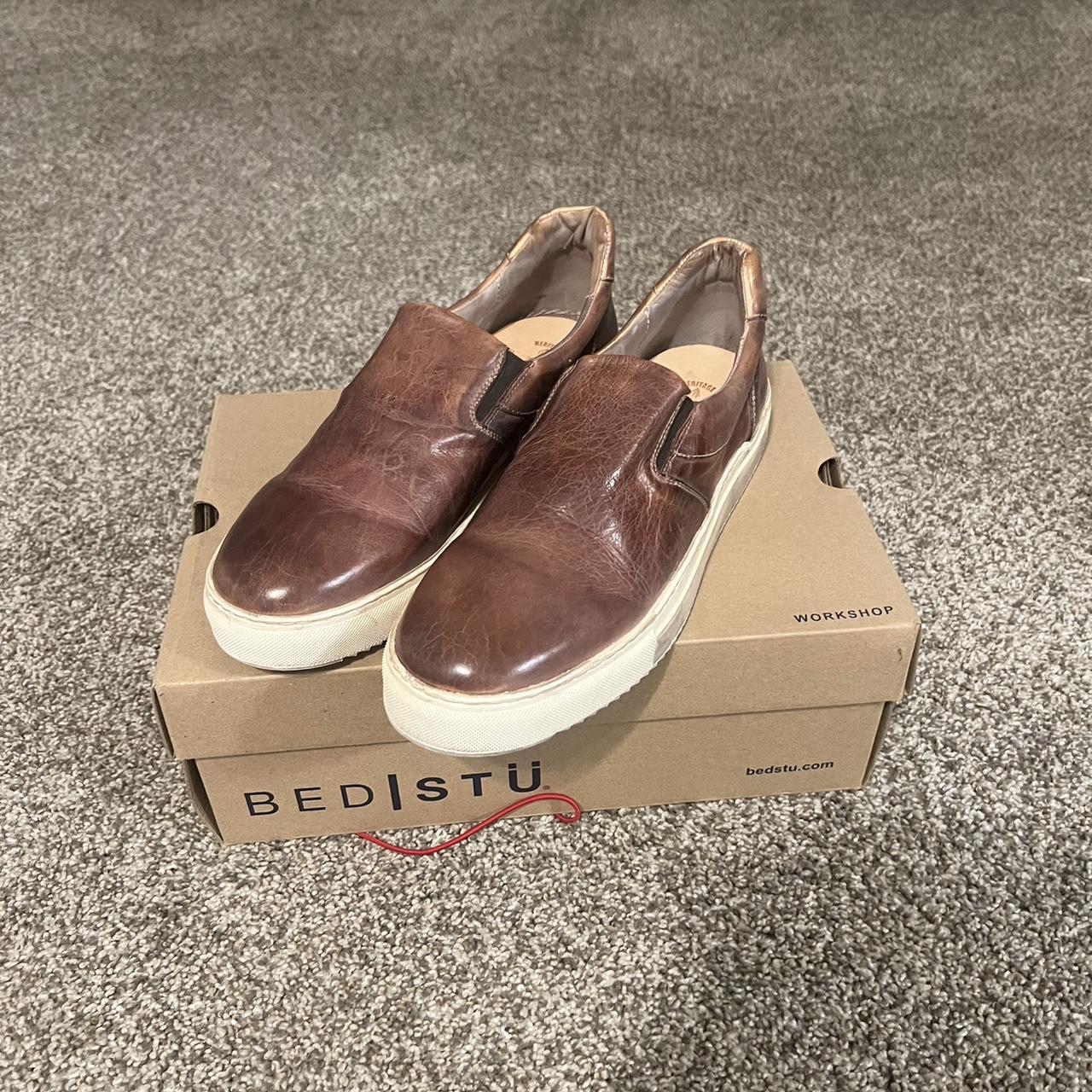 Harry Tan Rustic Mason Slip on Sneaker! Brand... - Depop