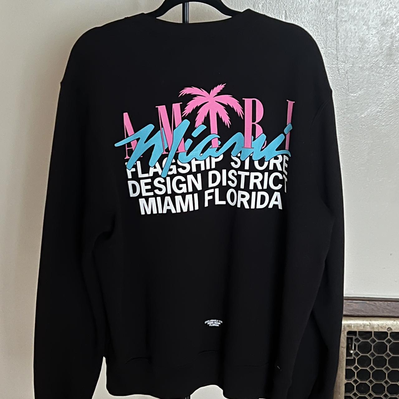 Amiri Miami Flagship Store Crewneck #amiri #miami... - Depop