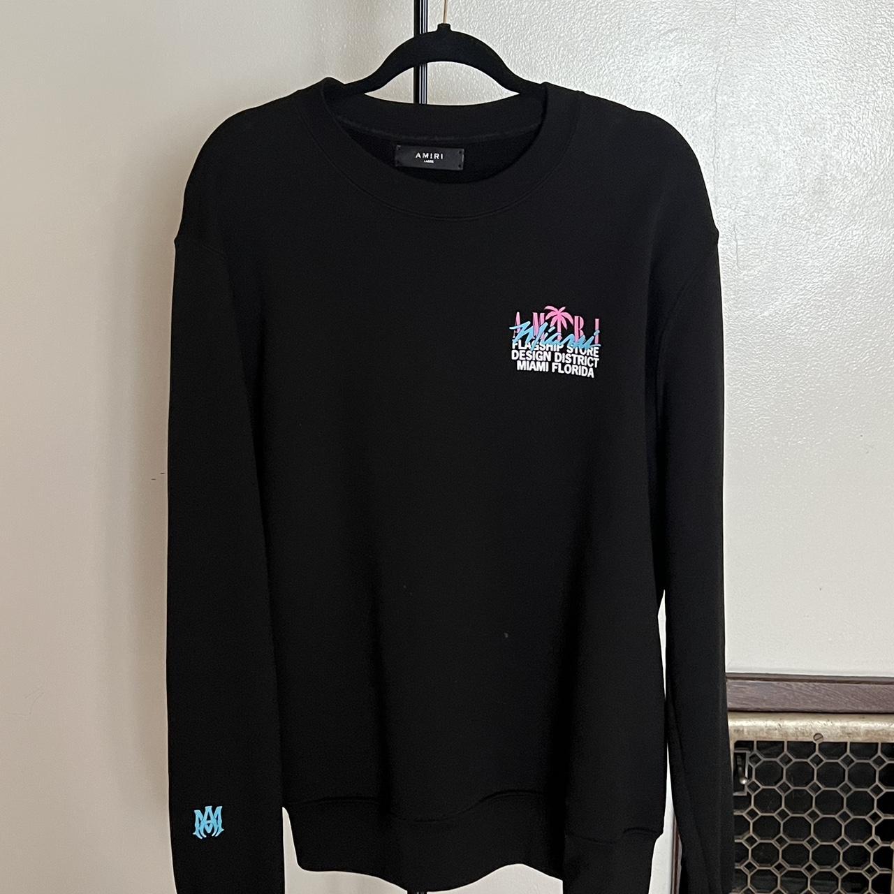 Amiri Miami Flagship Store Crewneck #amiri #miami... - Depop