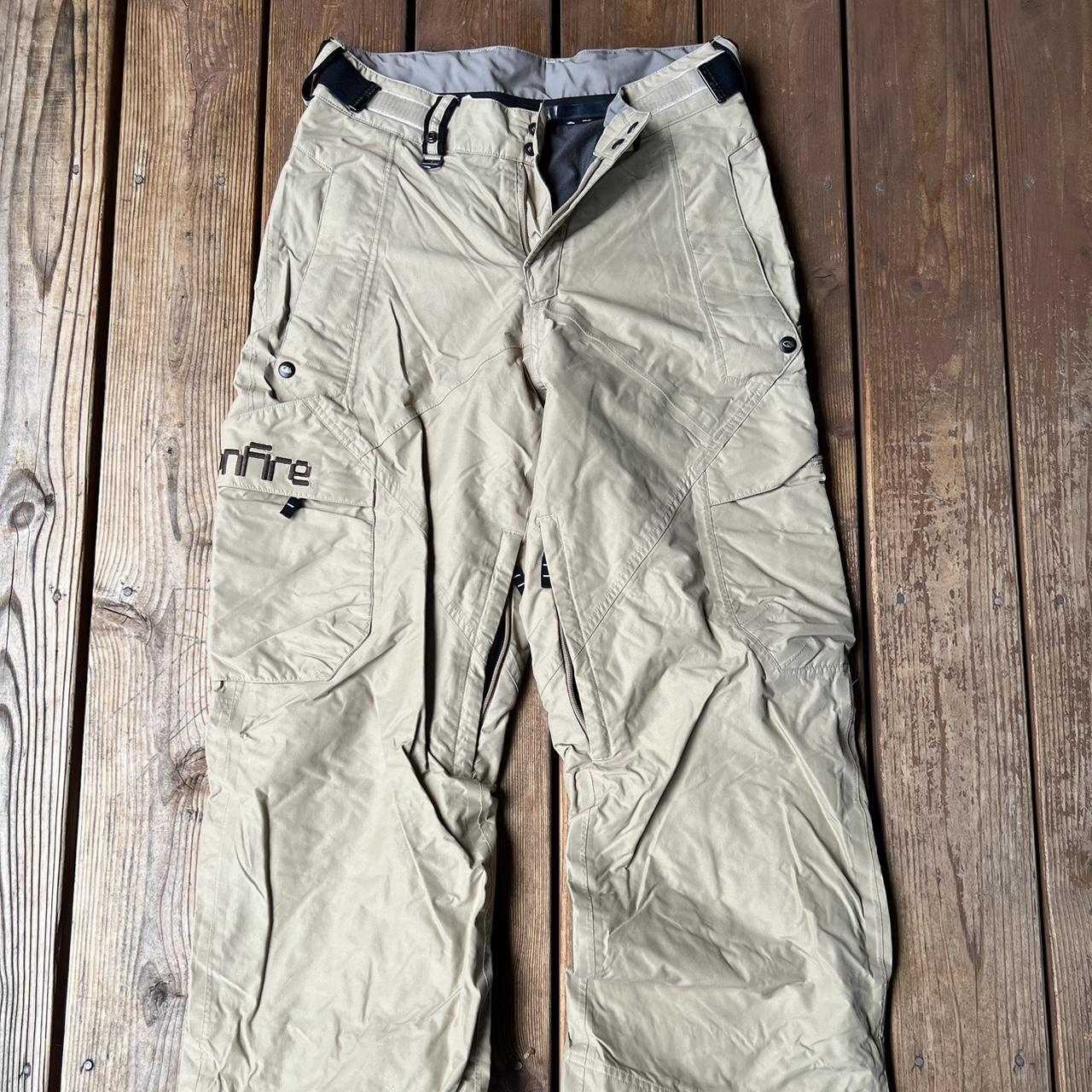 Radiant Bonfire Snowboarding Pants size... - Depop